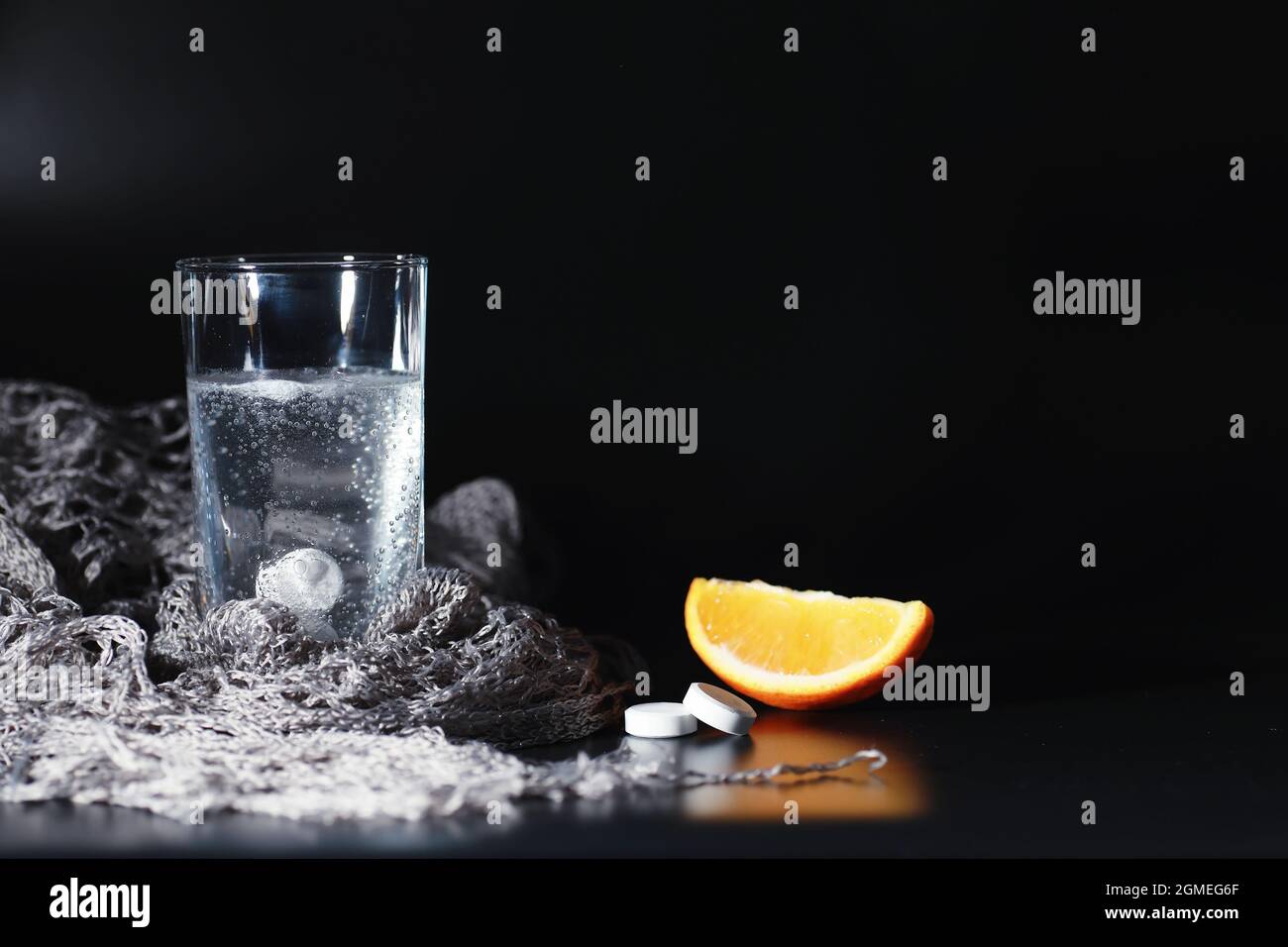 Composition from Bottles of cough syrup.Healthcare, medicine, flu and ...