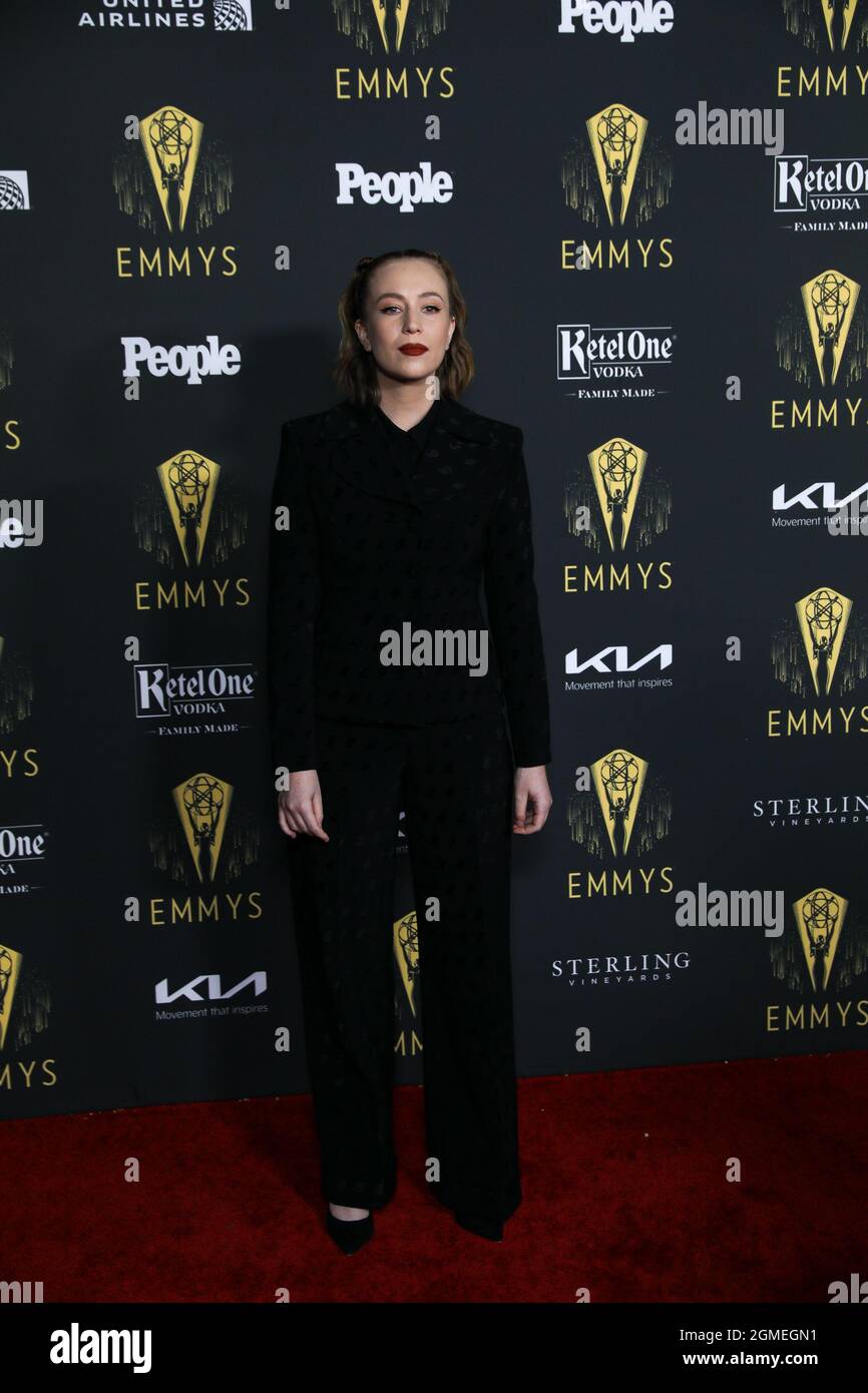 Hannah Einbinder arrives at the Emmys Performers Nominee Celebration in ...