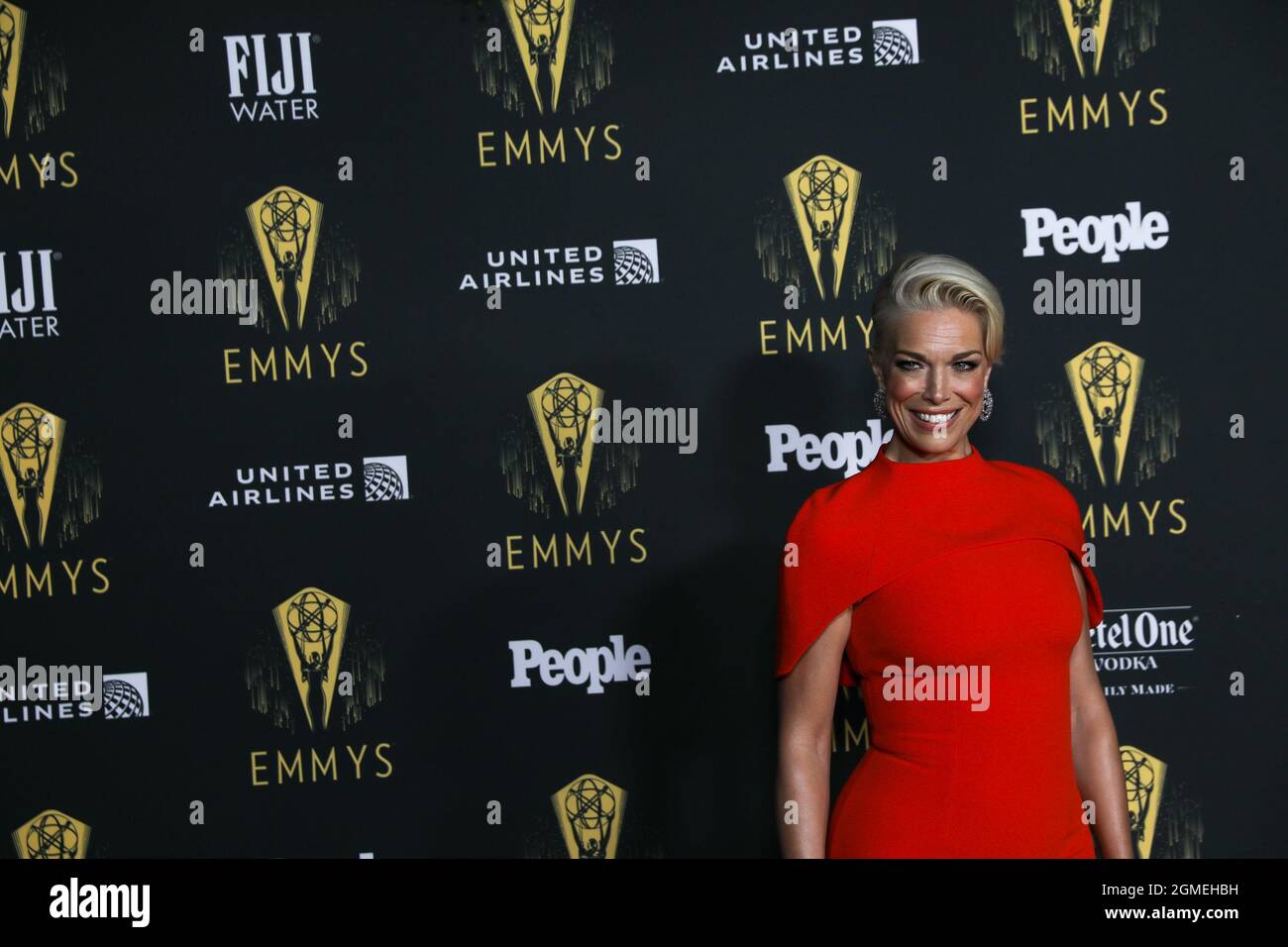 Hannah Waddingham arrives at the Emmys Performers Nominee Celebration ...