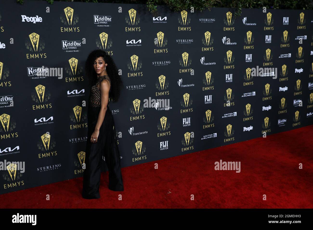 Michaela Jaé (Mj) Rodriguez arrives at the Emmys Performers Nominee ...