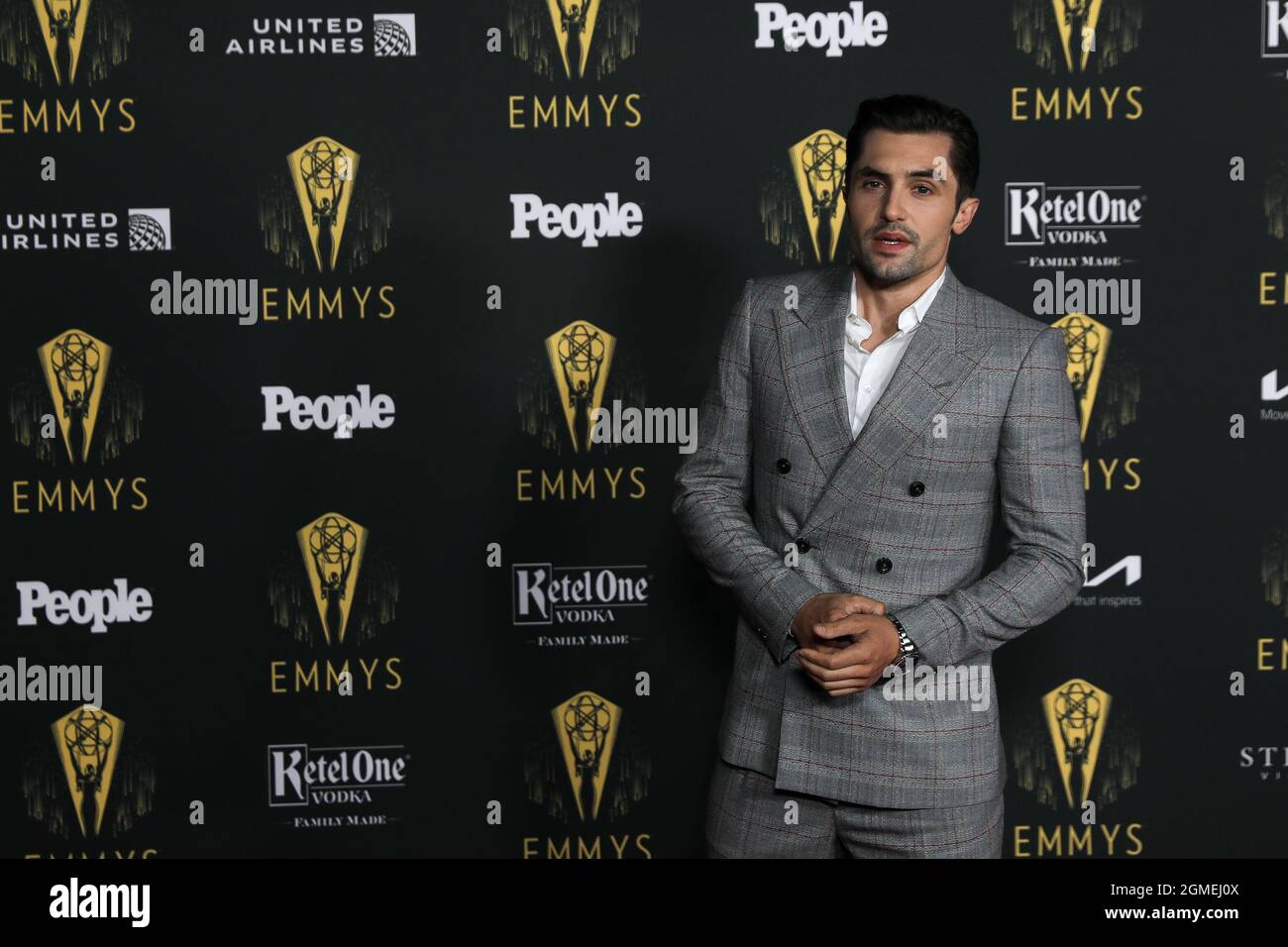 Phil Dunster arrives at the Emmys Performers Nominee Celebration in Los ...