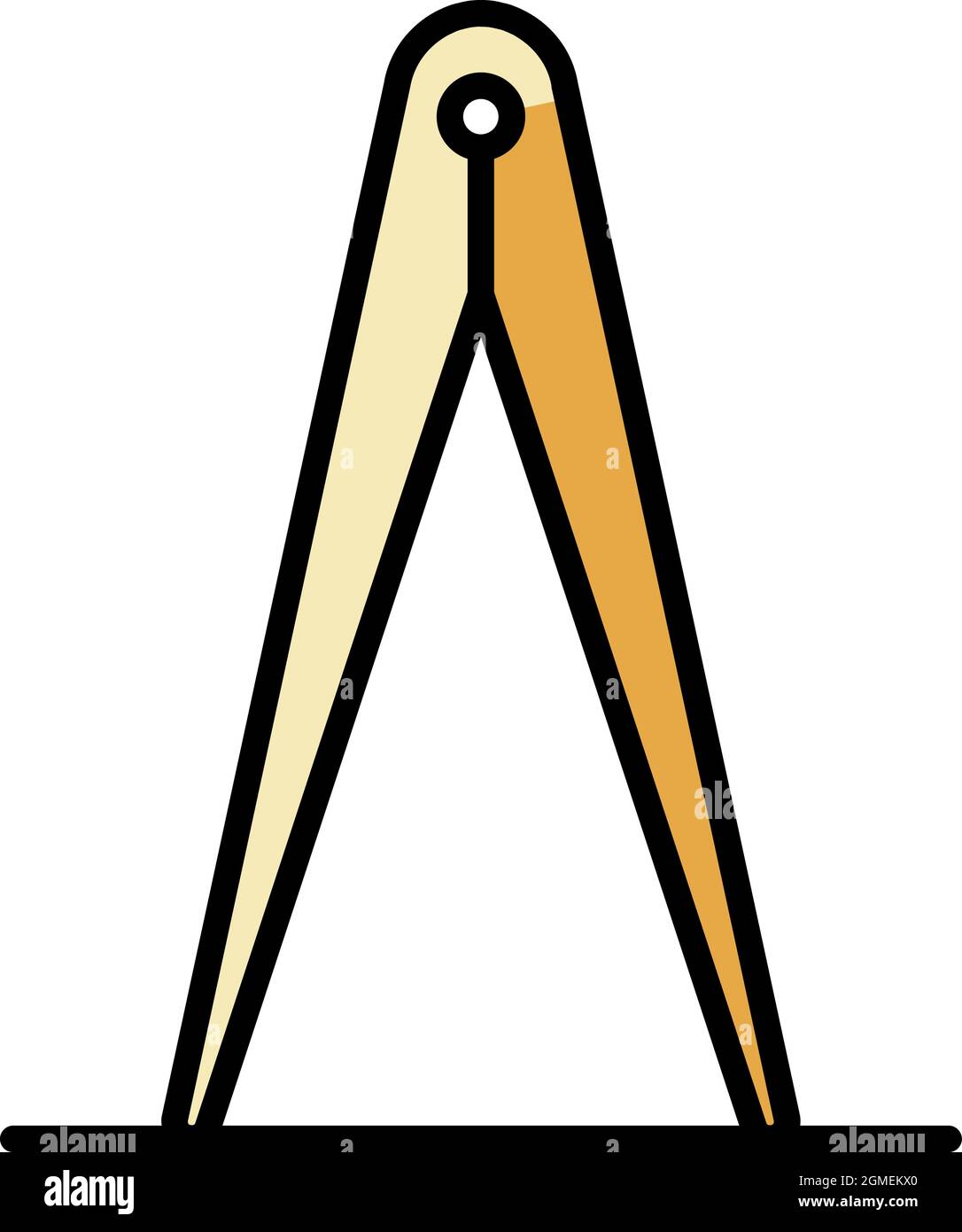 Metal measurement potter tool icon. Outline metal measurement potter ... Metal measurement potter tool icon. Outline metal measurement potter ...