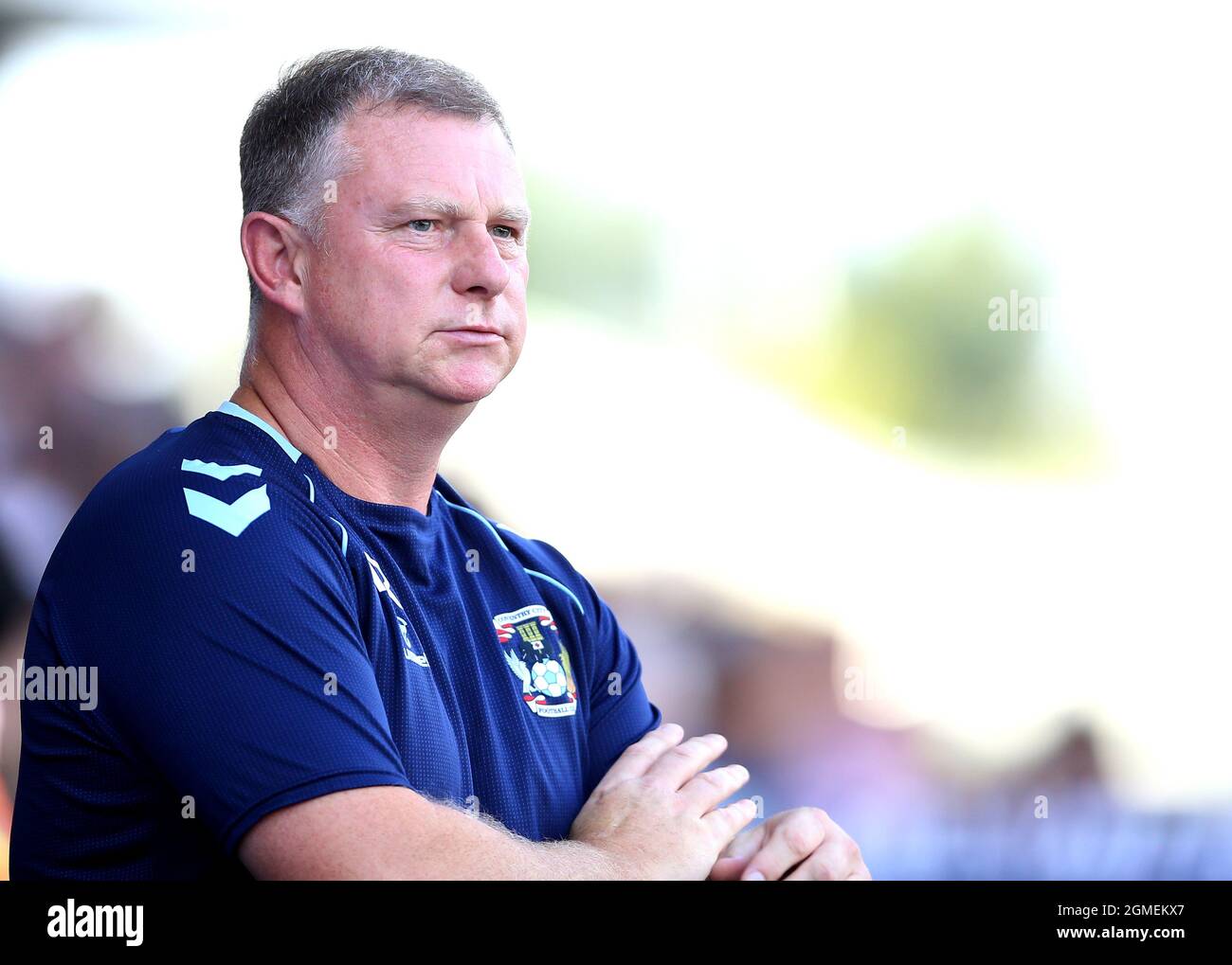 Coventry City manager Mark Robins during the Sky Bet Championship match ...