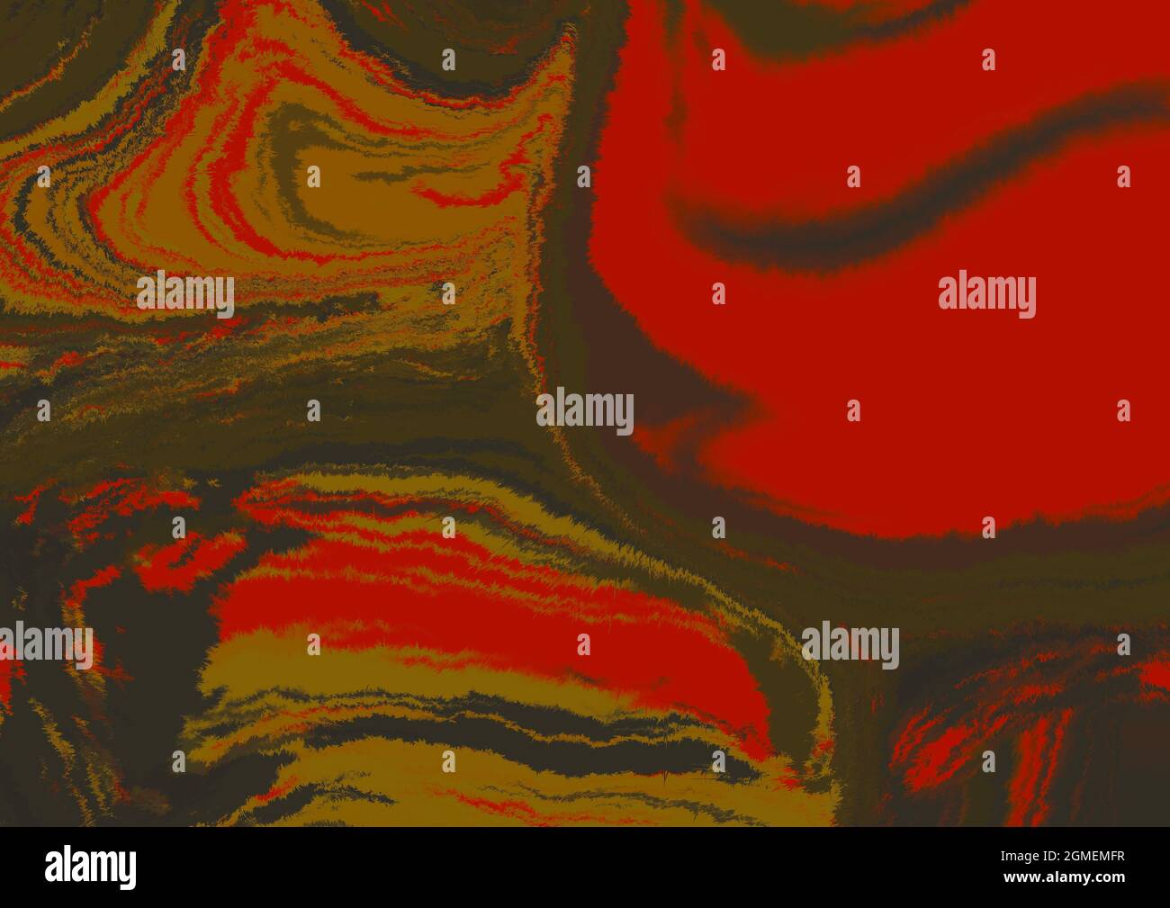 Orange and dark green Antique, Rustic Acrylic Colors, Brush Painted ...