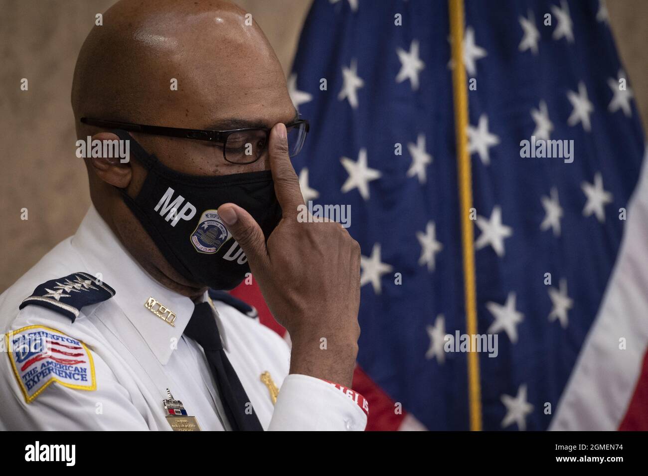 Washington DC, USA. 18th Sep, 2021. D.C. Metropolitan Police Chief of ...