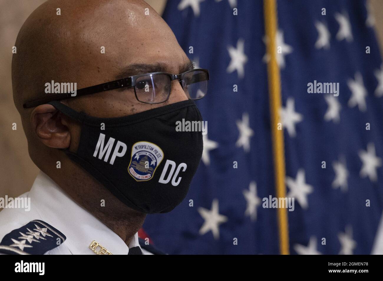 Washington DC, USA. 18th Sep, 2021. D.C. Metropolitan Police Chief of ...