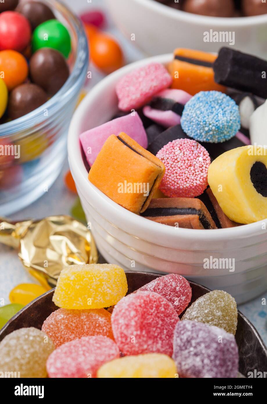 Light pink licorice hi-res stock photography and images - Alamy