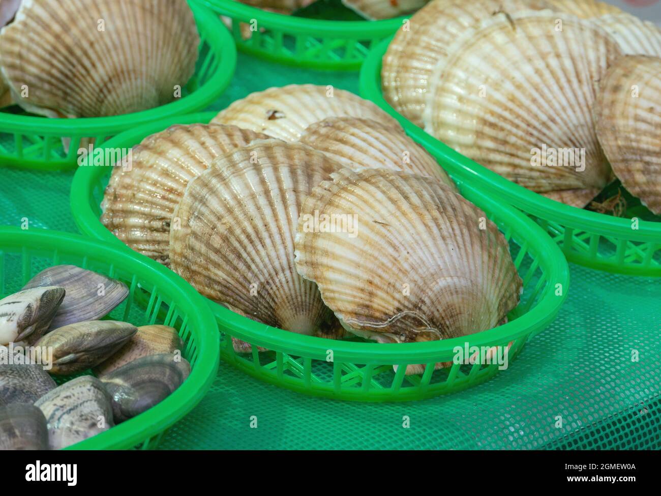 Shellfish baskets hi-res stock photography and images - Alamy