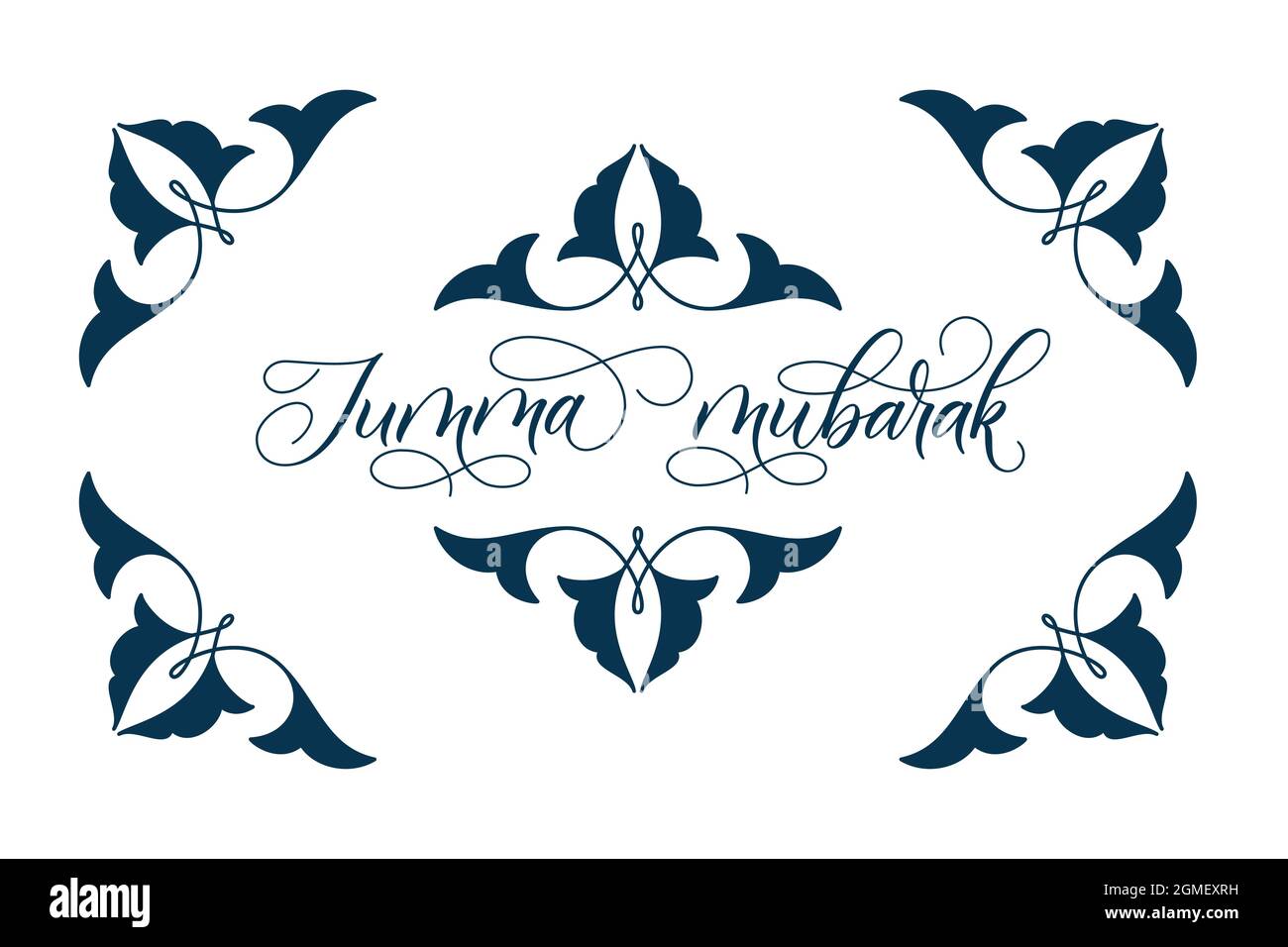 Jumma greeting Stock Vector Images - Alamy