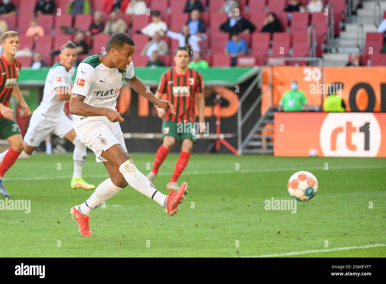 Augsburg, Germany. 18th Sep, 2021. Football: Bundesliga, FC Augsburg ...