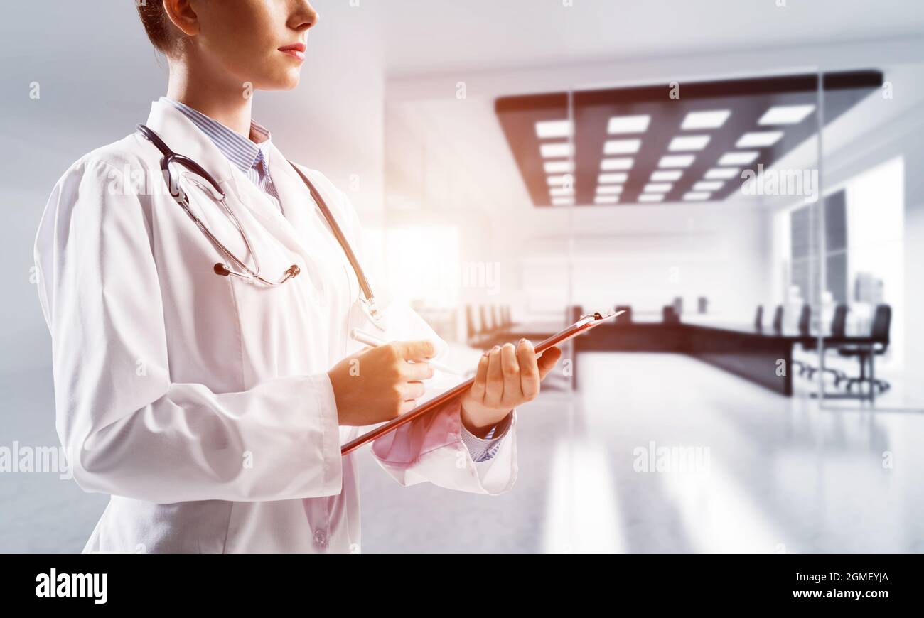 New generation of successful medical employees Stock Photo - Alamy