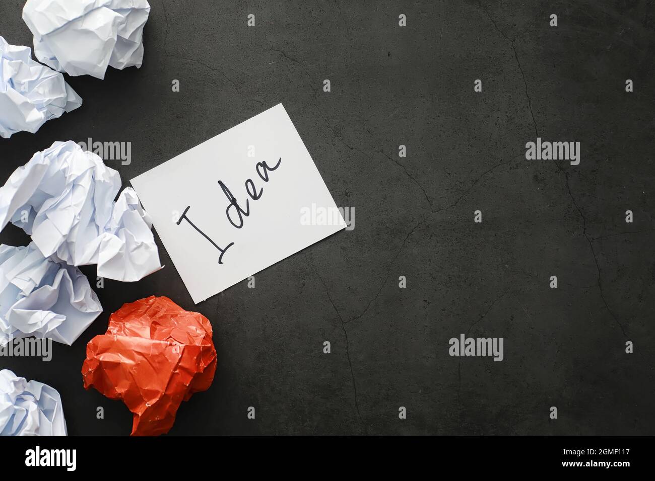 Colored pieces of paper. The concept of creativity and formation of ...