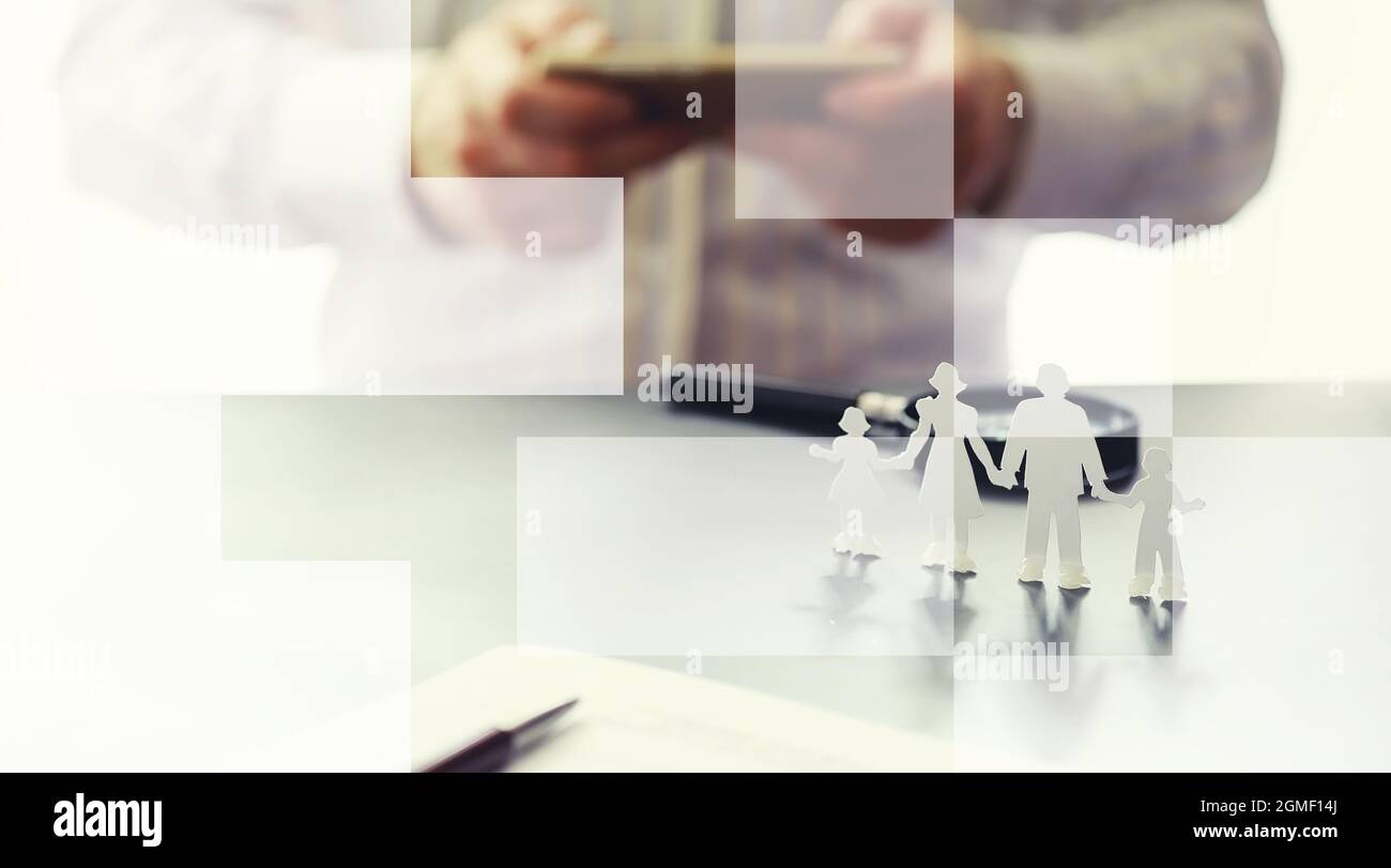 Insurance collateral concept life hi-res stock photography and images ...