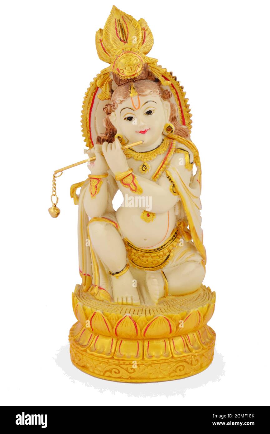 Krishna hindu god Cut Out Stock Images & Pictures - Alamy