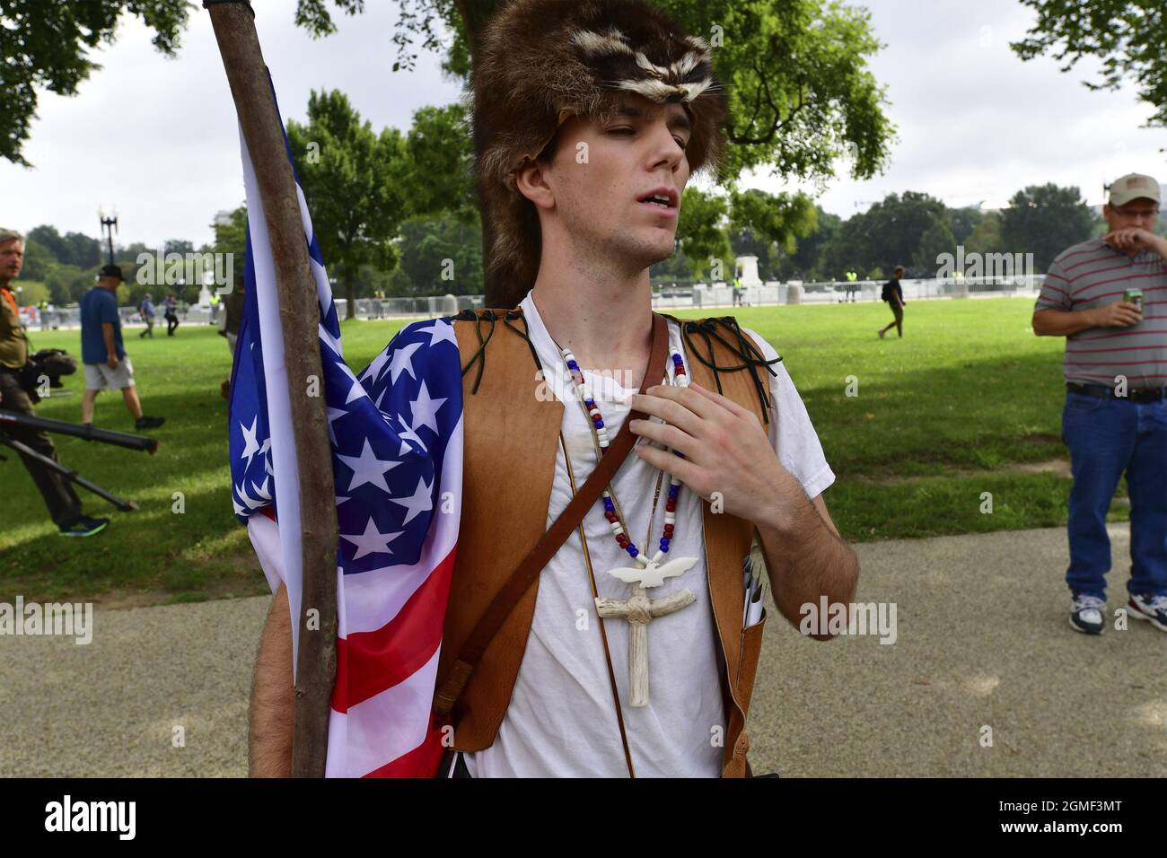 Washington, United States. 18th Sep, 2021. A J6 unaffiliated ...