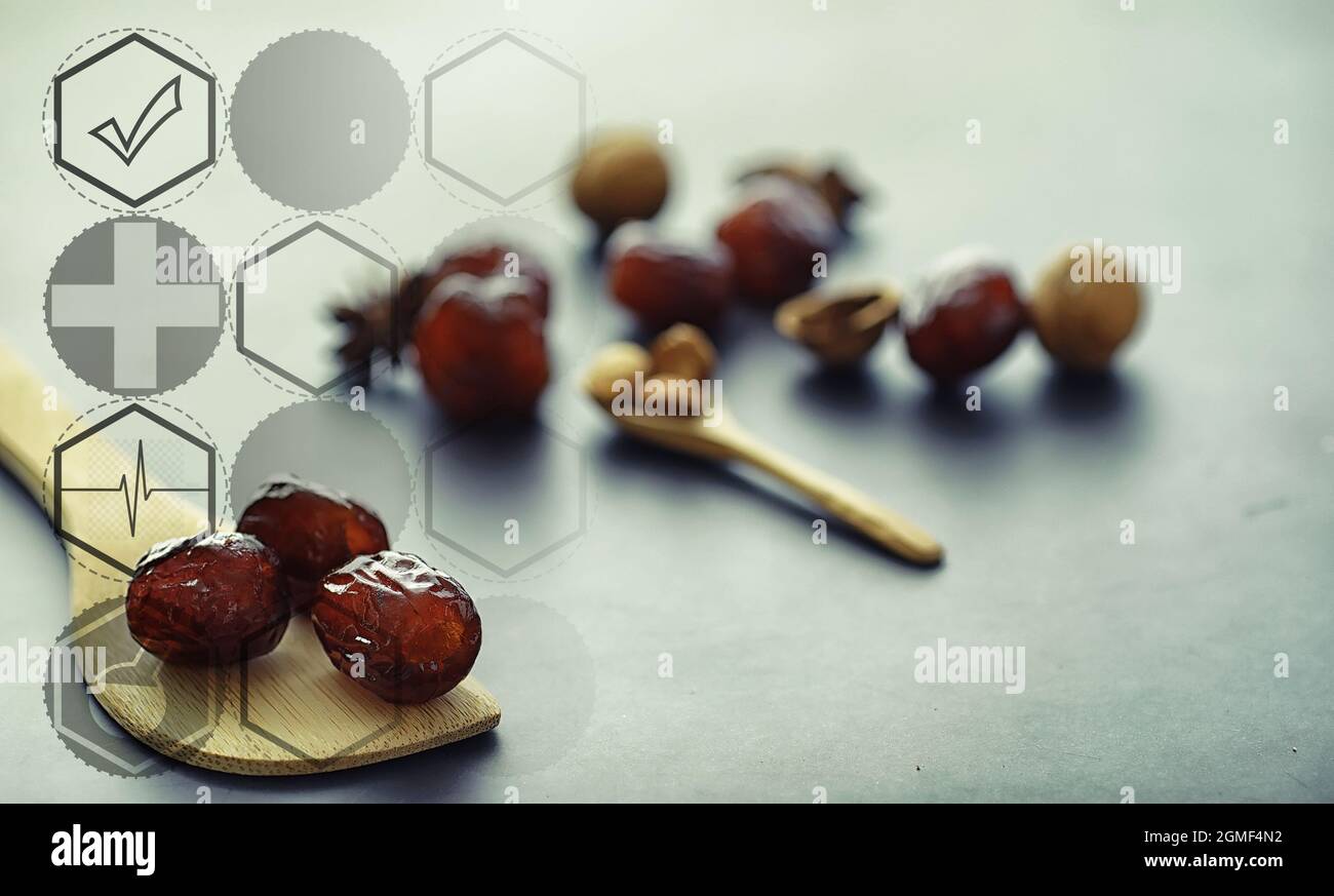 Healthy foods. Dried fruits diet. Healthy and proper nutrition for life ...