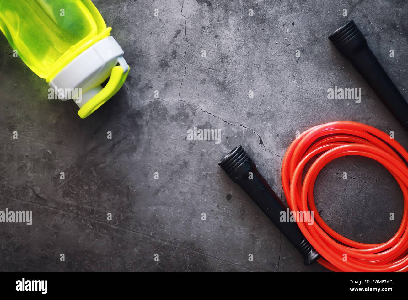 Jump rope. Physical education. Sports exercise equipment. Rope ...