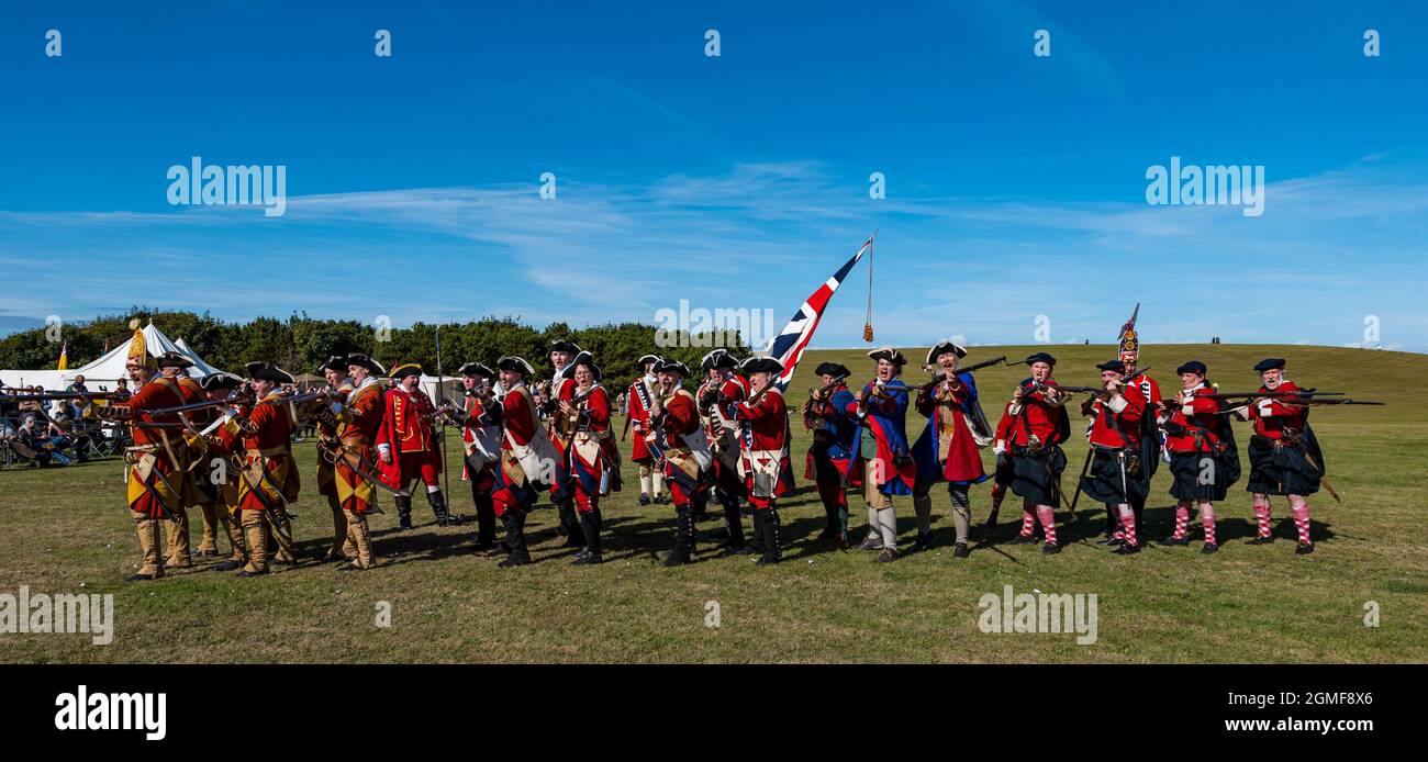Prestonpans, East Lothian, Scotland, UK, 18 September 2021 Battle of ...
