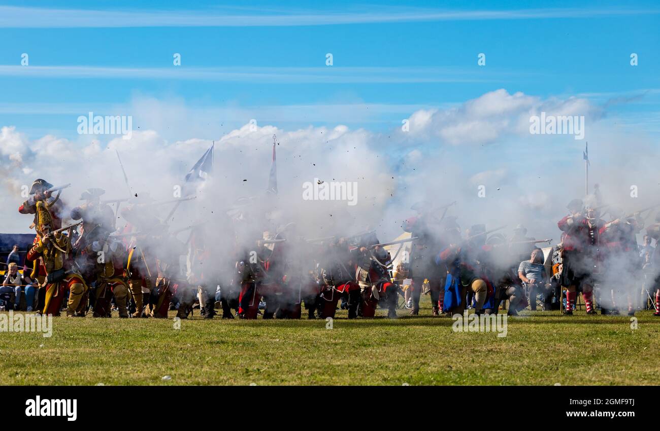 Prestonpans, East Lothian, Scotland, UK, 18 September 2021 Battle of ...