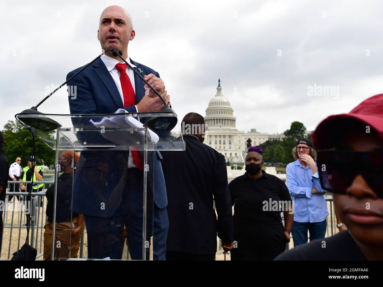 Washington, United States. 18th Sep, 2021. Matt Braynard, director of ...