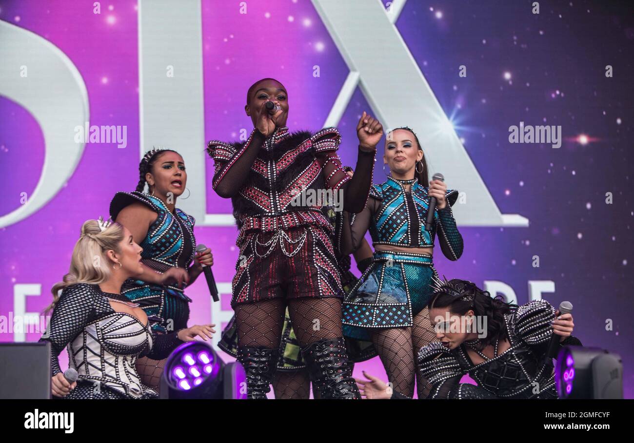 London UK 18 Sep 2021 SIX West end Live The show that features free ...