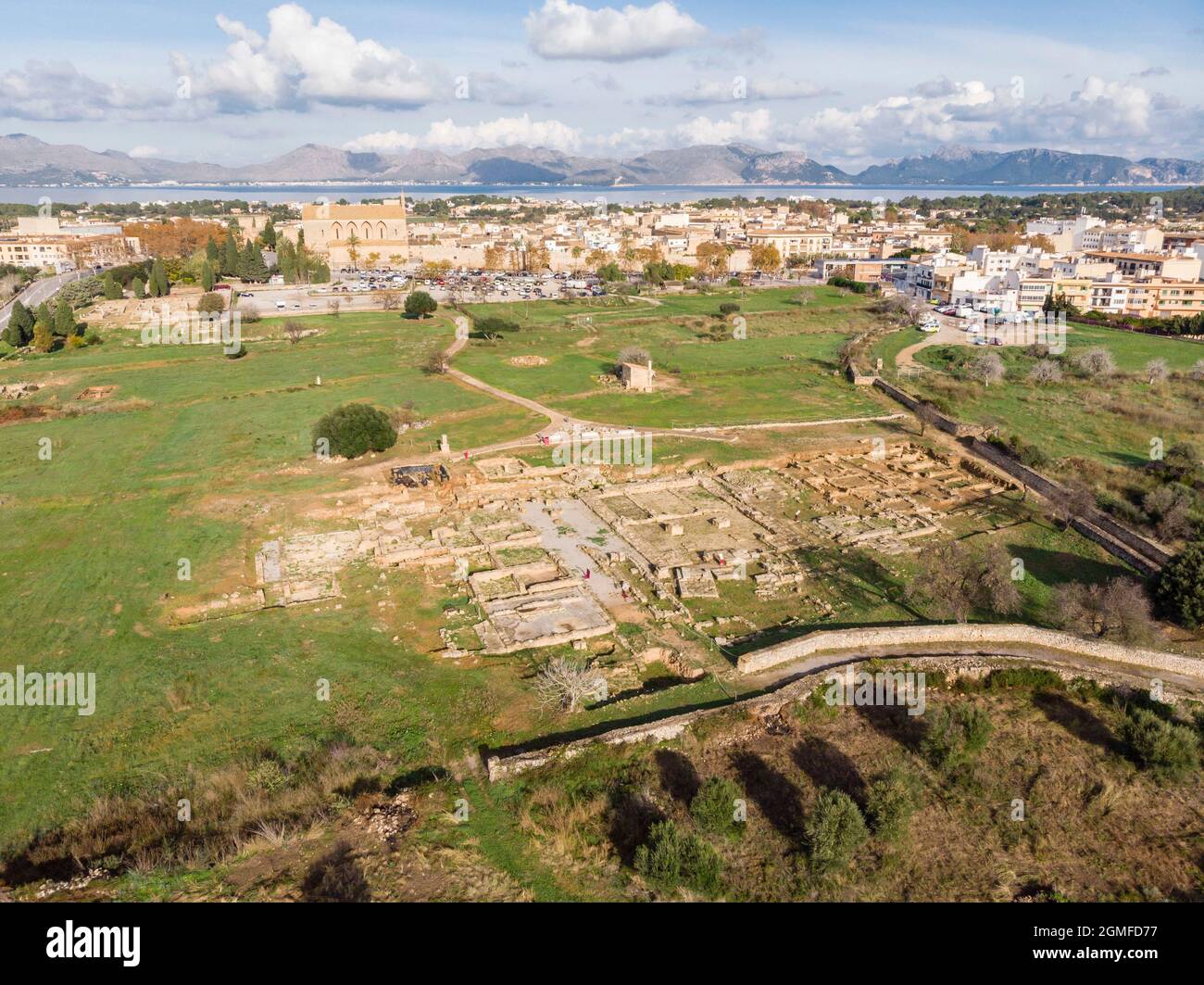 Roman city of pollentia hi-res stock photography and images - Alamy