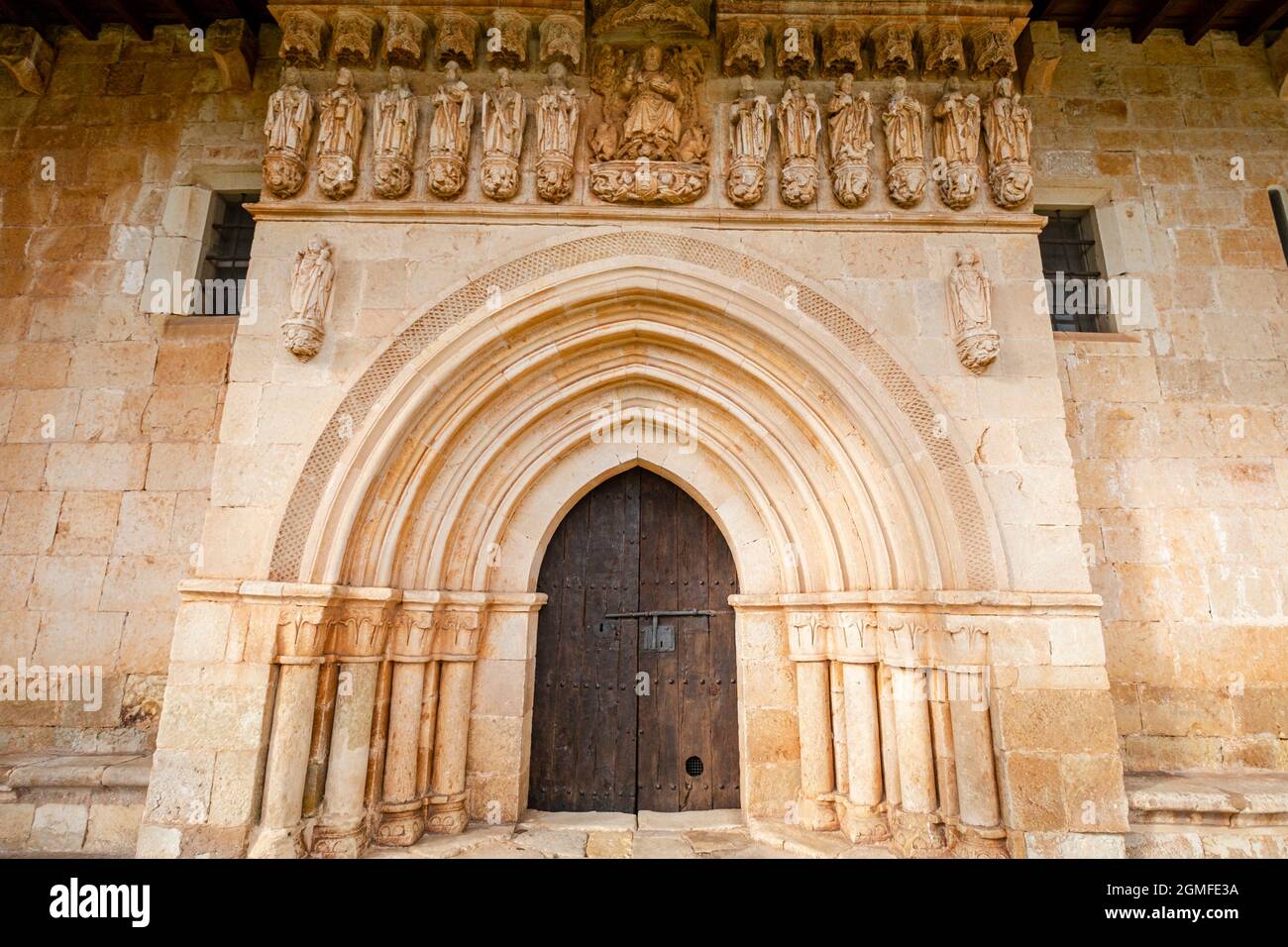 Parish Romanesque temple dedicated to the Assumption of the Virgin ...