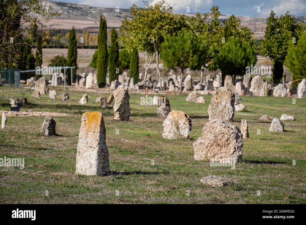 necropolis of "Las Ruedas", ancient Vaccea city of Pintia, Padilla de ...