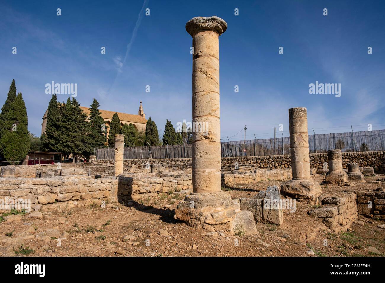 Roman city of Pollentia, house of the bronze head, Alcudia, Mallorca ...