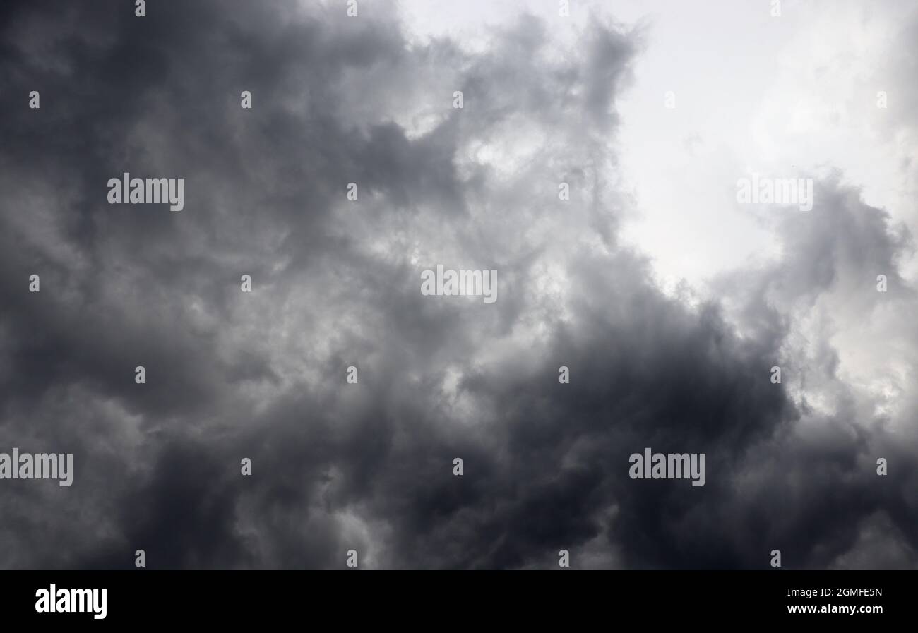 Danger weather wallpaper. Dramatic dark clouds background. Storm cloud ...