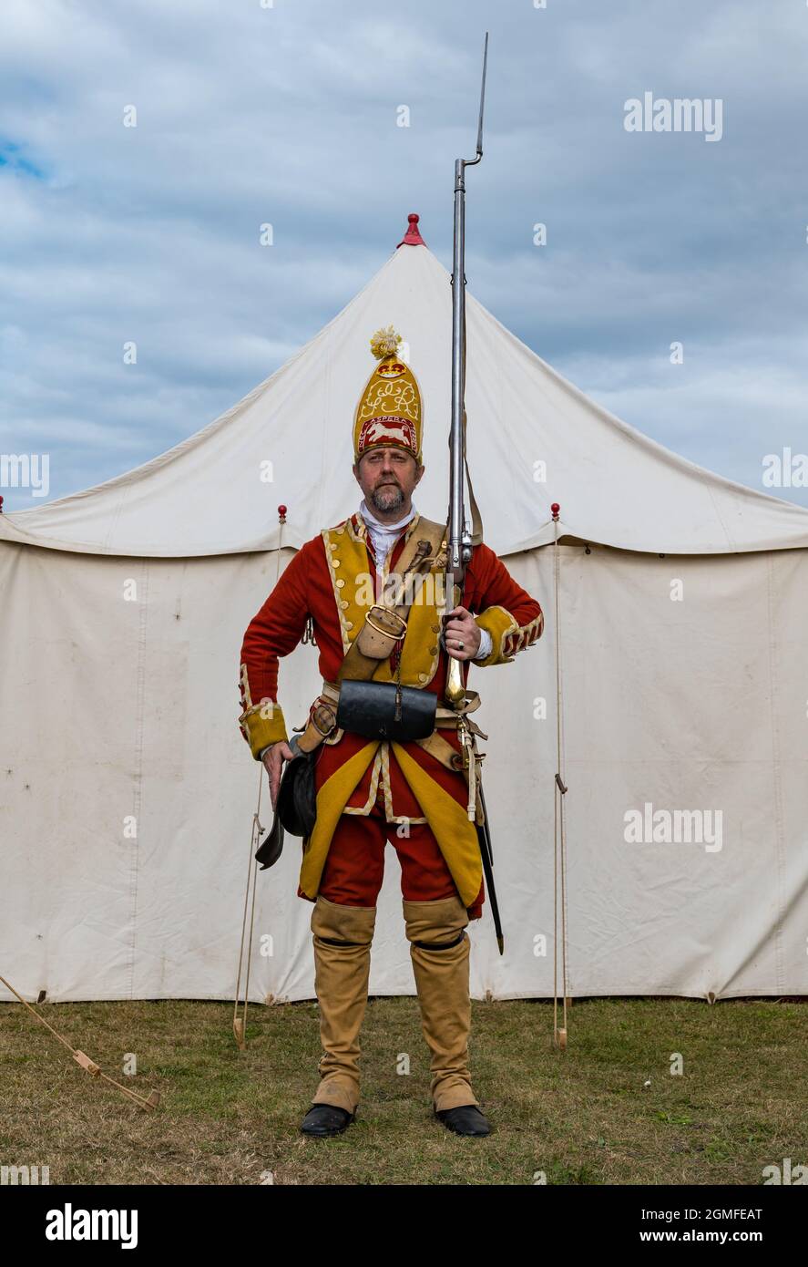 Prestonpans, East Lothian, Scotland, UK, 18 September 2021 Battle of ...