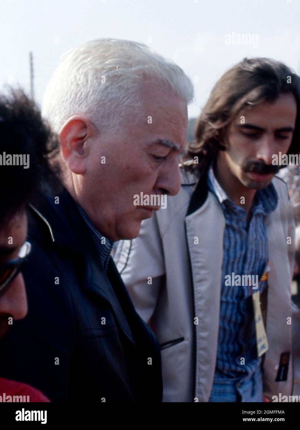 Gregorio López Raimundo (1914-2007), político comunista, en la fiesta ...