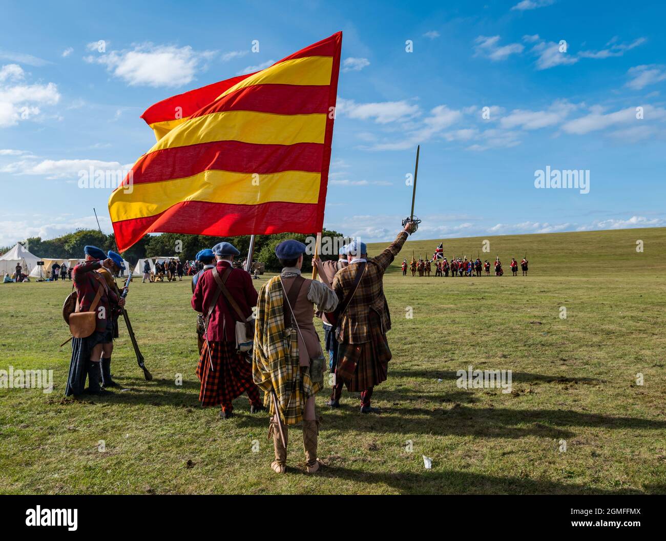 Prestonpans, East Lothian, Scotland, UK, 18 September 2021 Battle of ...