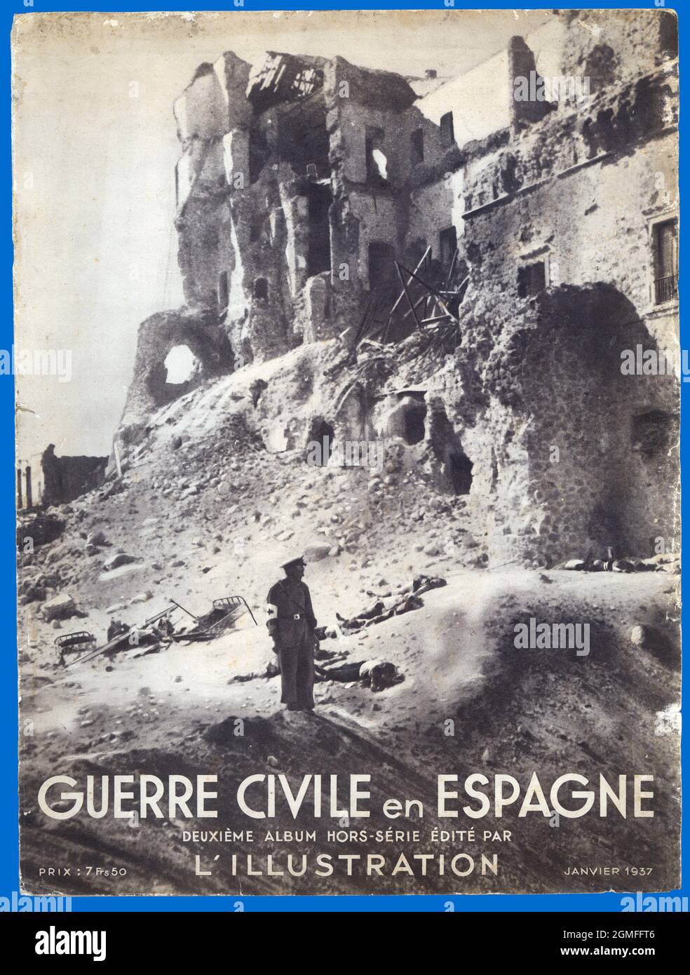 España. Portada de la revista L'Illustration, número especial dedicado ...