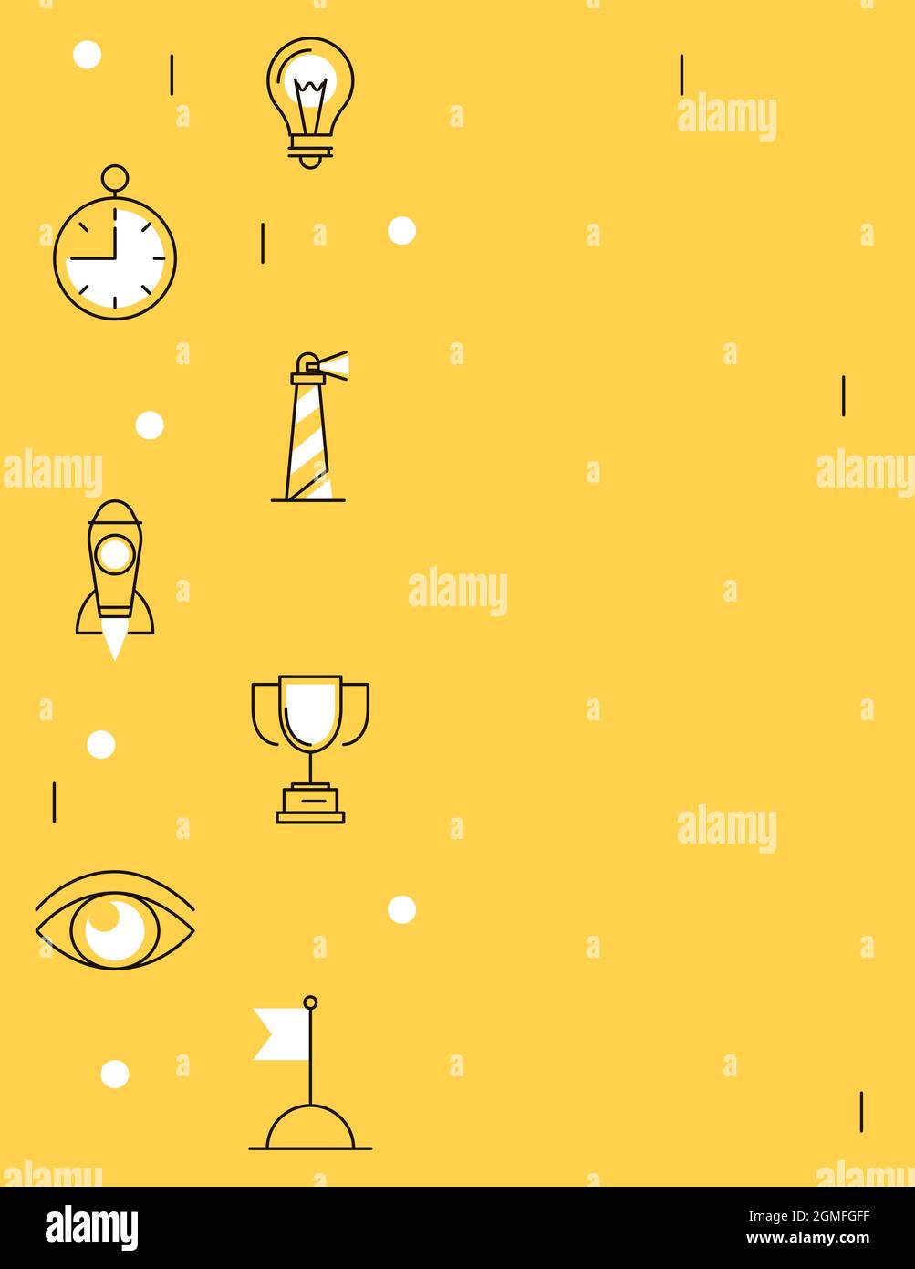 vision icons frame Stock Vector Image & Art - Alamy