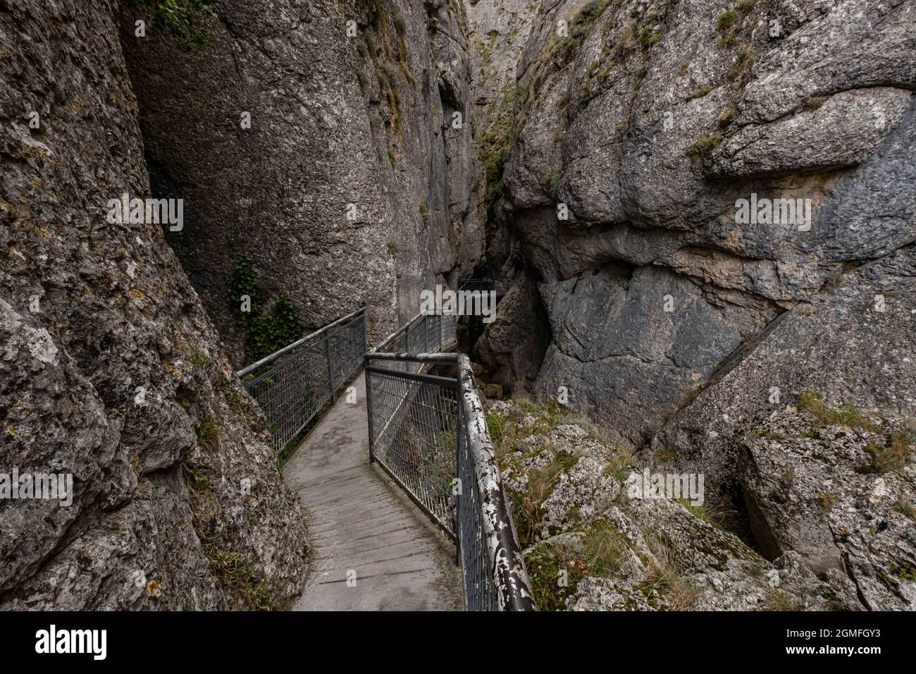Yecla gorge, Santo Domingo de Silos, Burgos province, Spain Stock Photo ...