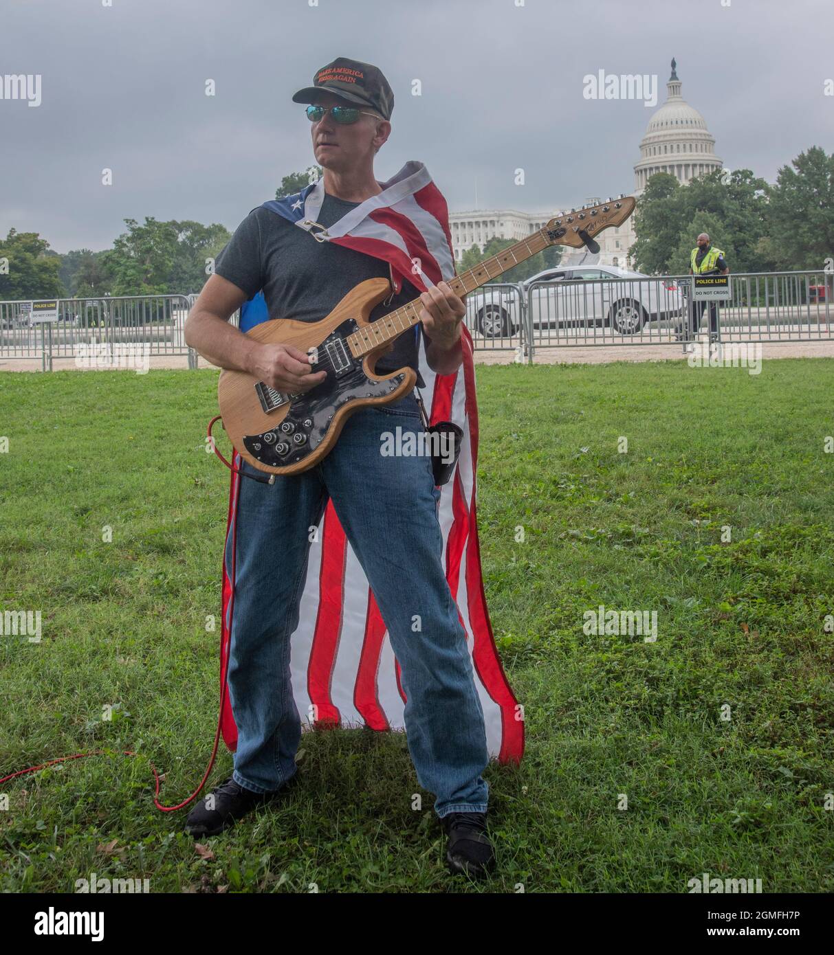Washington DC, September 18: The Justice for J6 rally takes place in ...