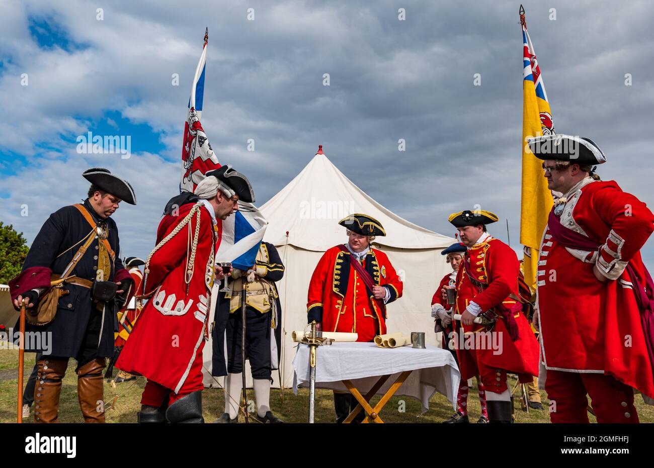 Prestonpans, East Lothian, Scotland, UK, 18 September 2021 Battle of ...