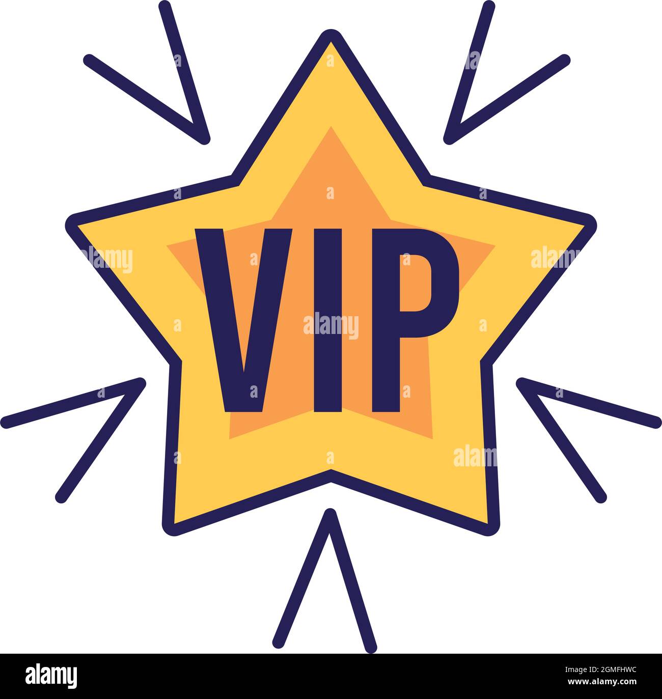 vip star golden Stock Vector Image & Art - Alamy