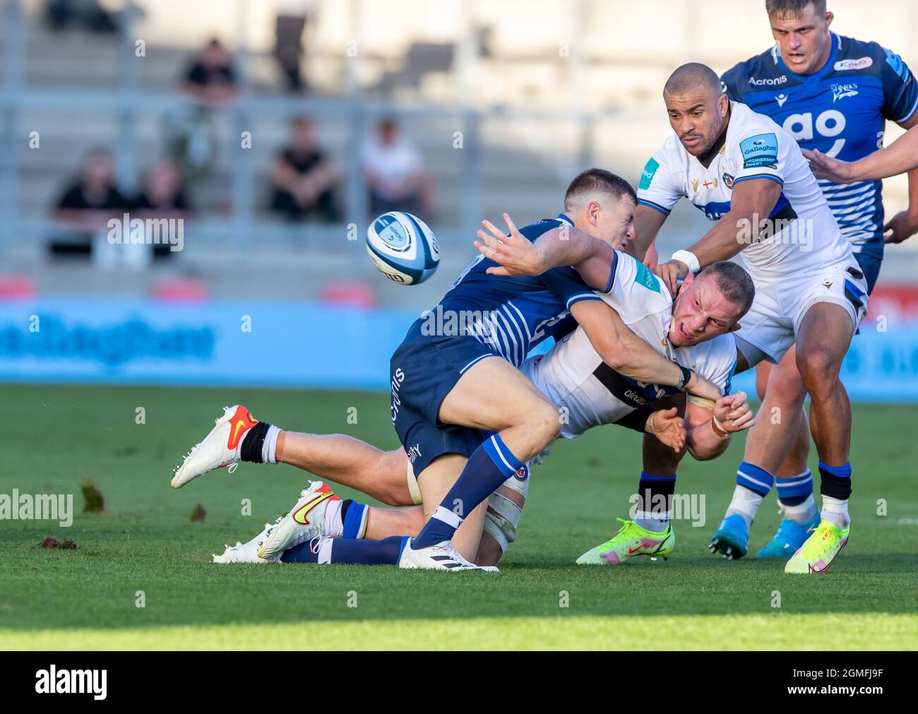 18th September 2021; AJ Bell Stadium, Eccles, Greater Manchester ...