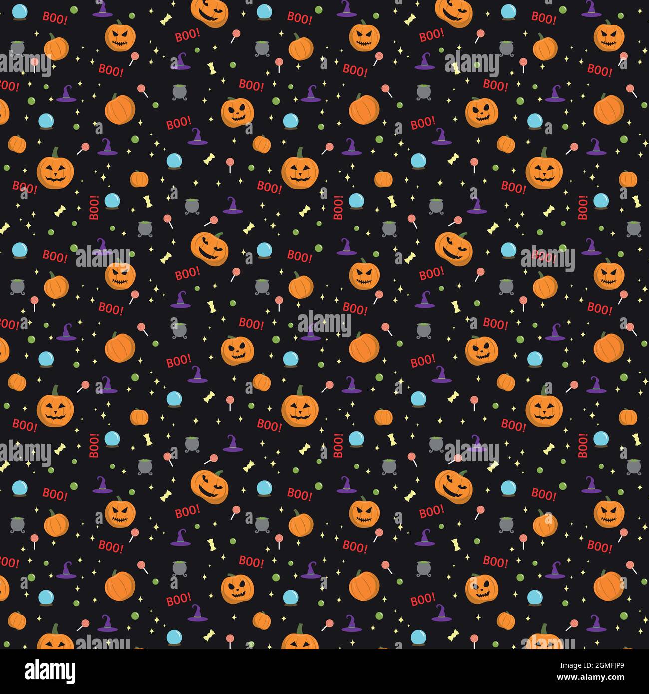 Colorful pattern background for the holiday halloween - Vector ...