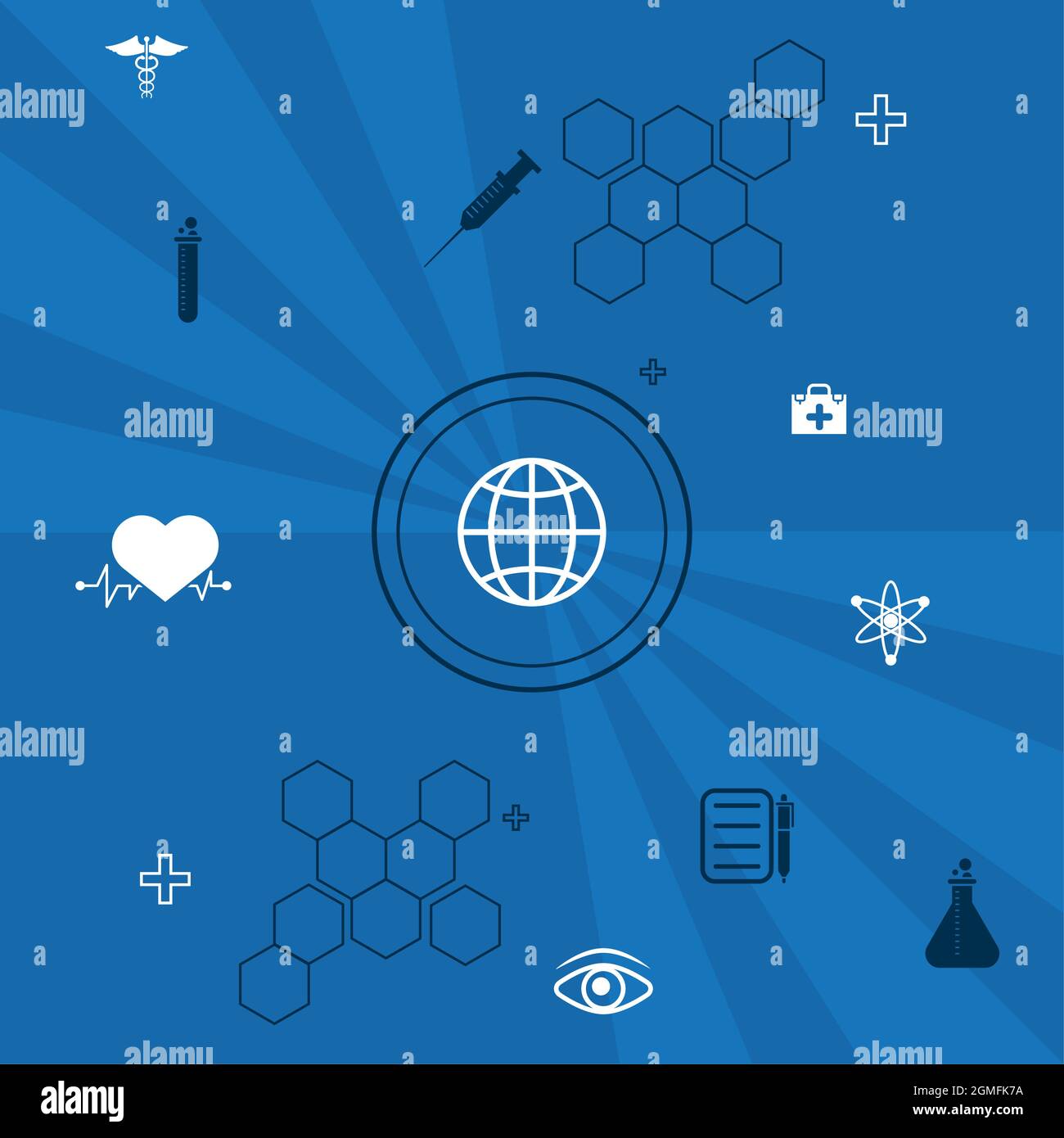 healthcare medical tech Stock Vector Image & Art - Alamy