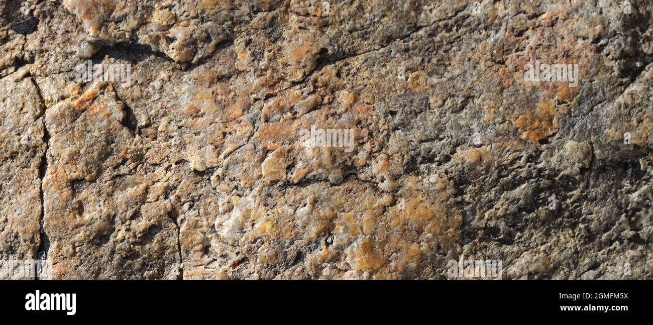 Granite stone surface texture. Texture of rough granit stone surface ...