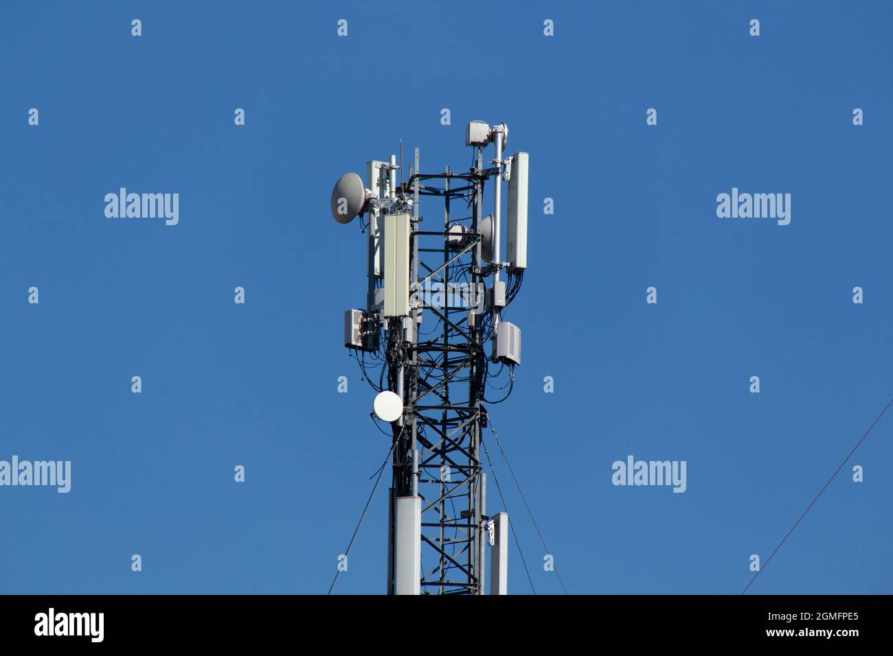Cable and wireless map hi-res stock photography and images - Alamy