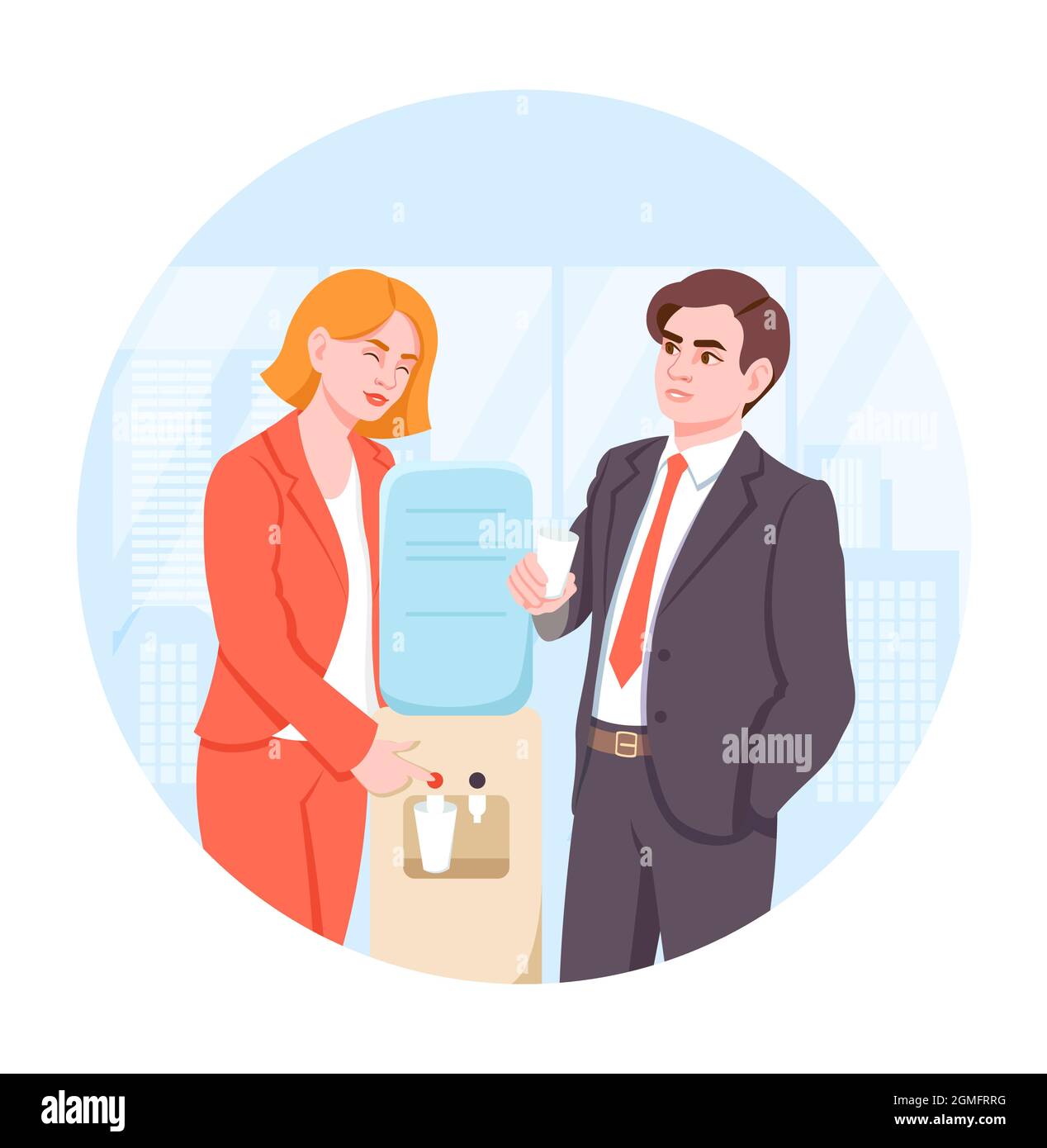 Office work funny young Stock Vector Images - Alamy