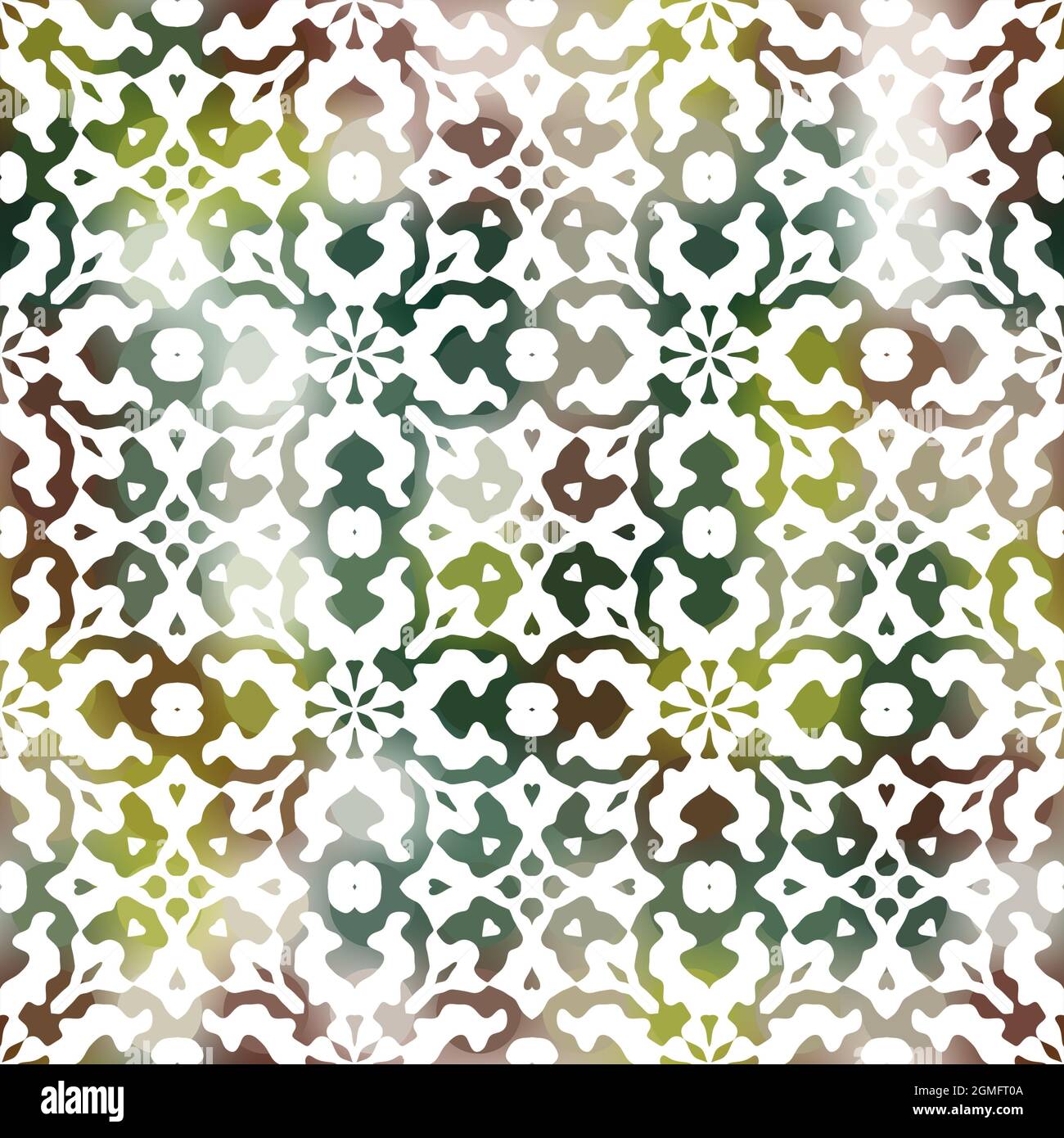 Seamless white on color interior wall tile style surface pattern design ...