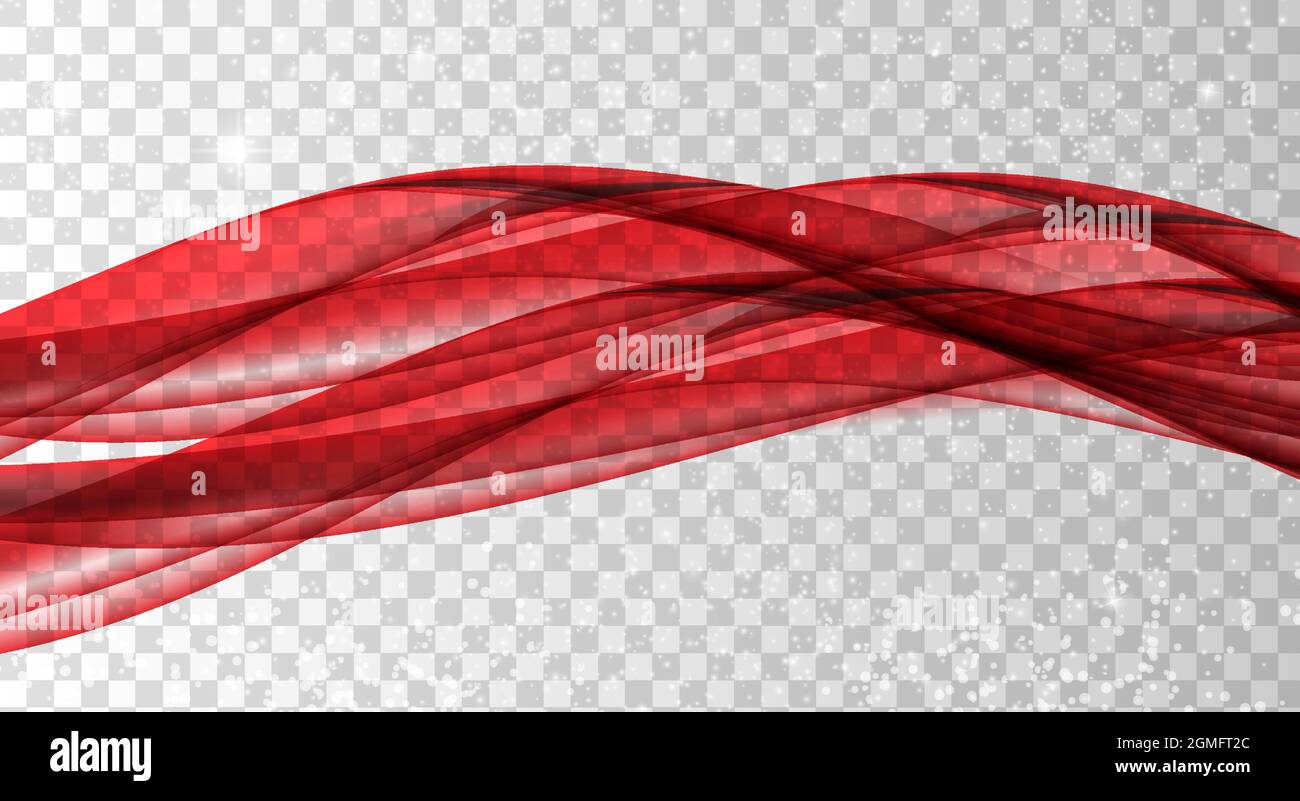 Red waves. Abstract background Vector Illustration Stock Vector Image ...