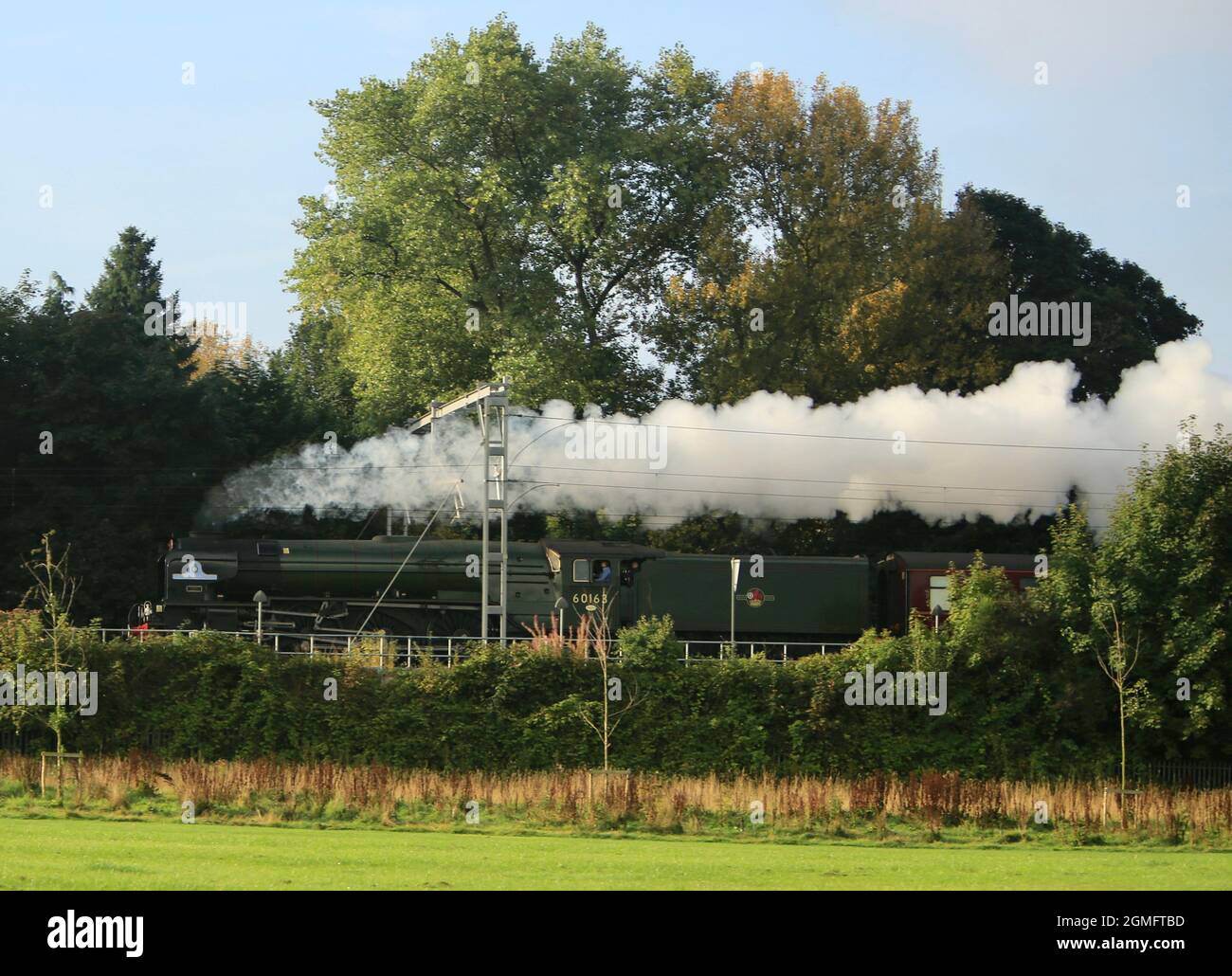 Steam trains in Liverpool Stock Photo - Alamy