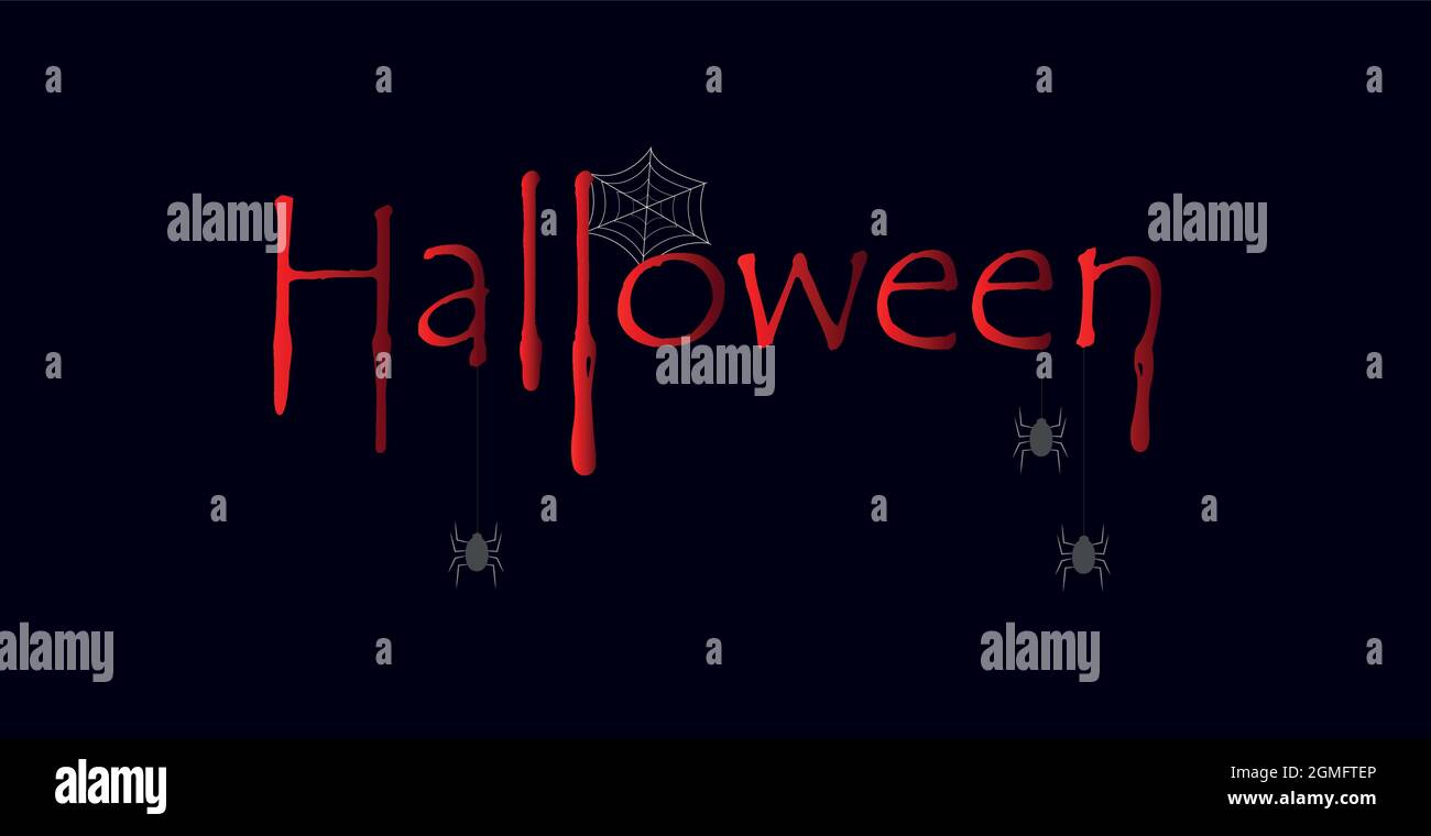 Halloween colorful bright web banner congratulation - Vector ...
