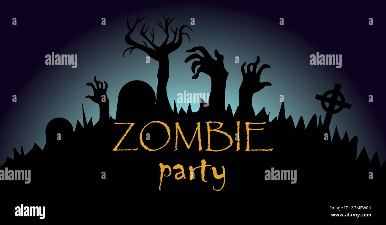 Colorful bright web banner congratulations on the holiday Halloween ...